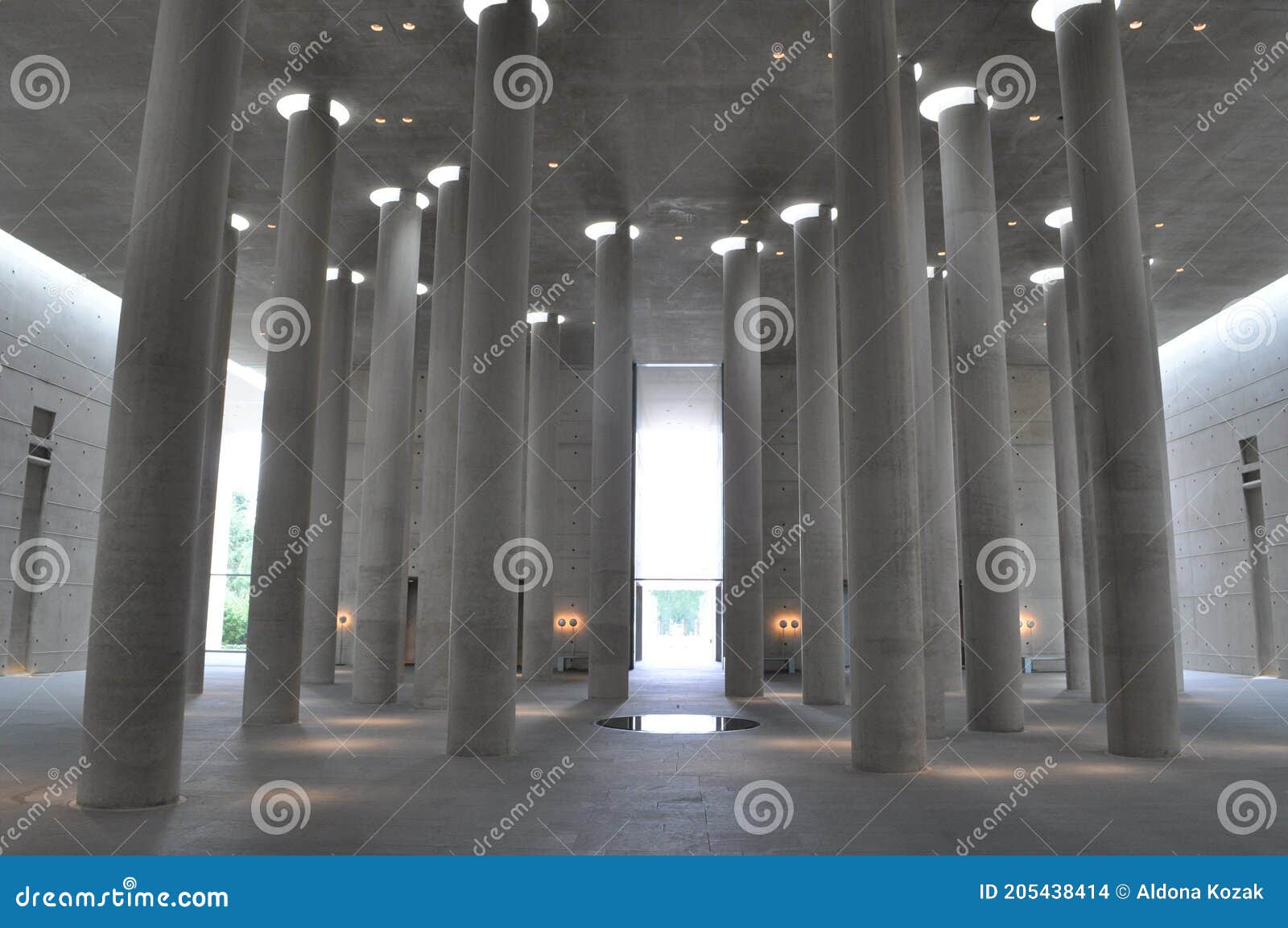 Treptow Crematorium Building Modern Architecture Editorial Stock Image ...