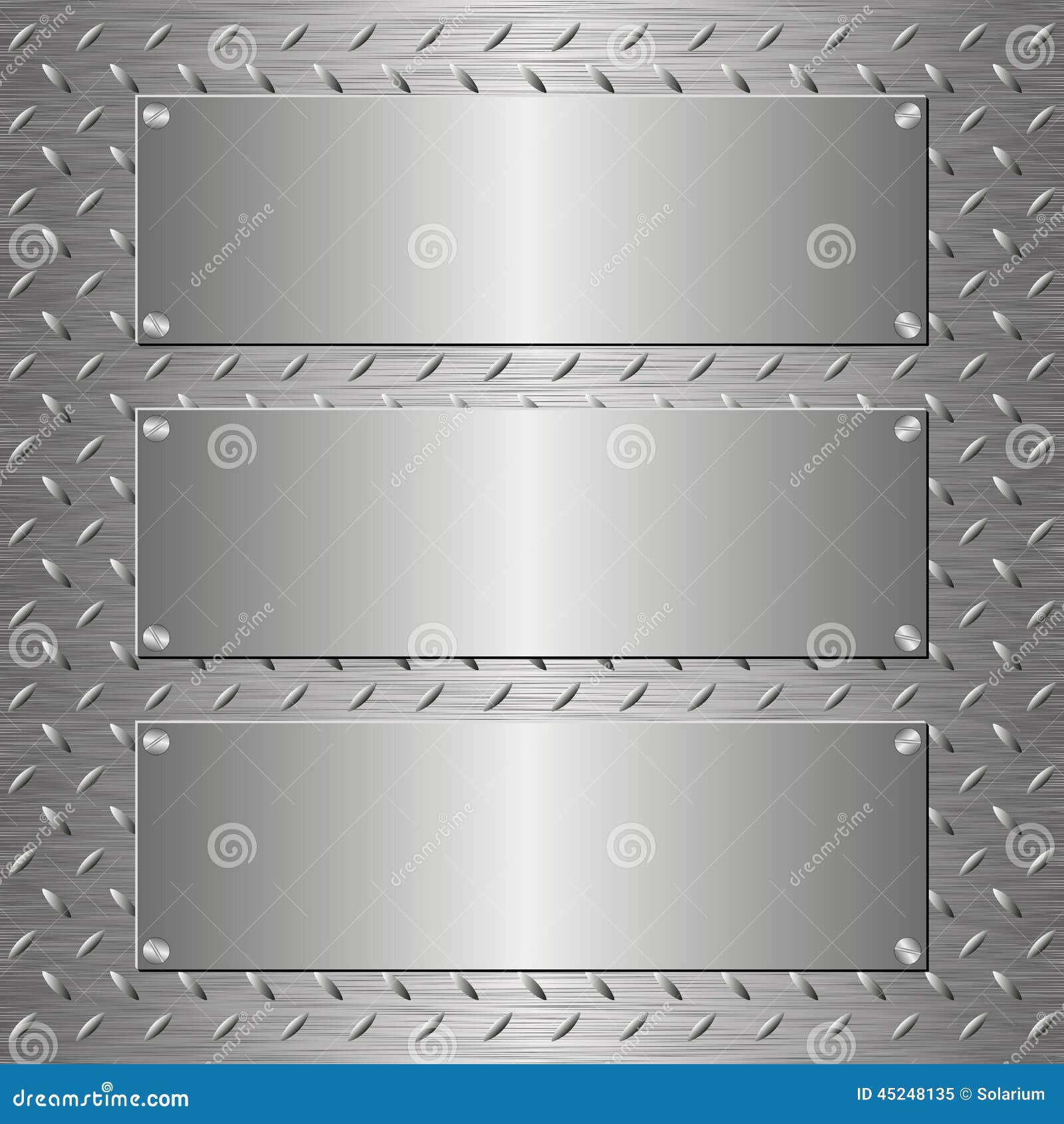 Tres banderas ilustración del vector. Ilustración de metal - 45248135