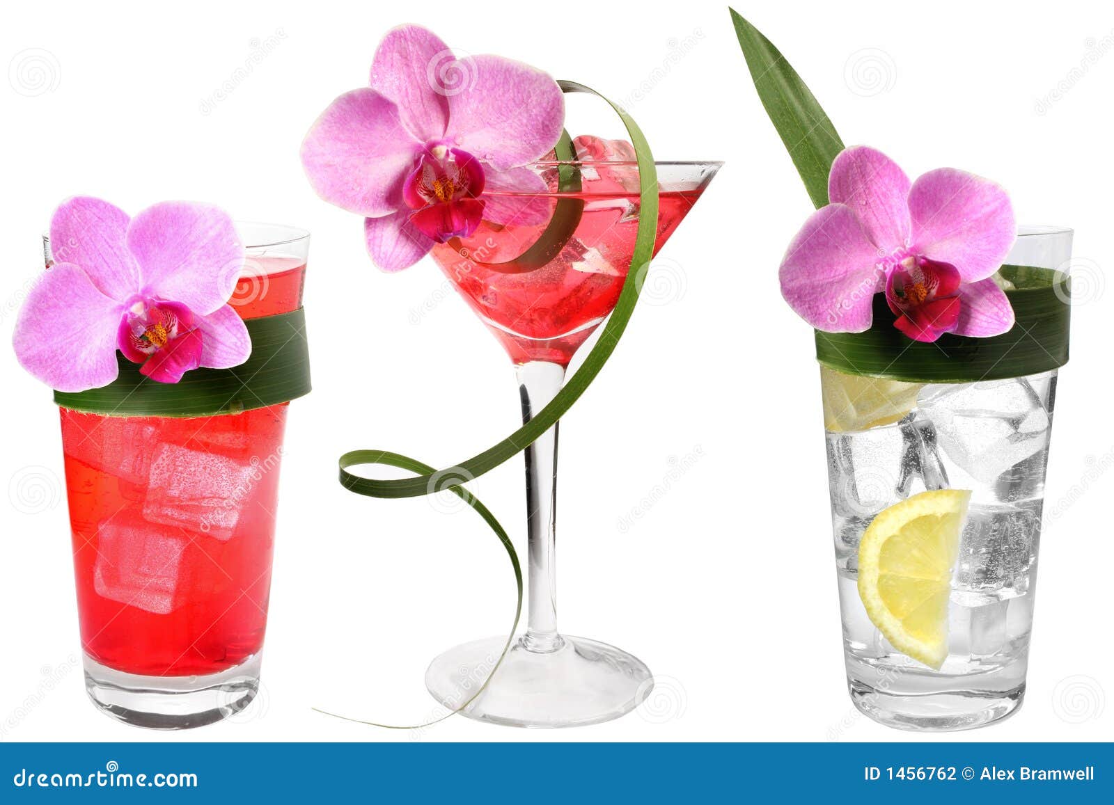 Tres bebidas tropicales foto de archivo. Imagen de adorne - 1456762