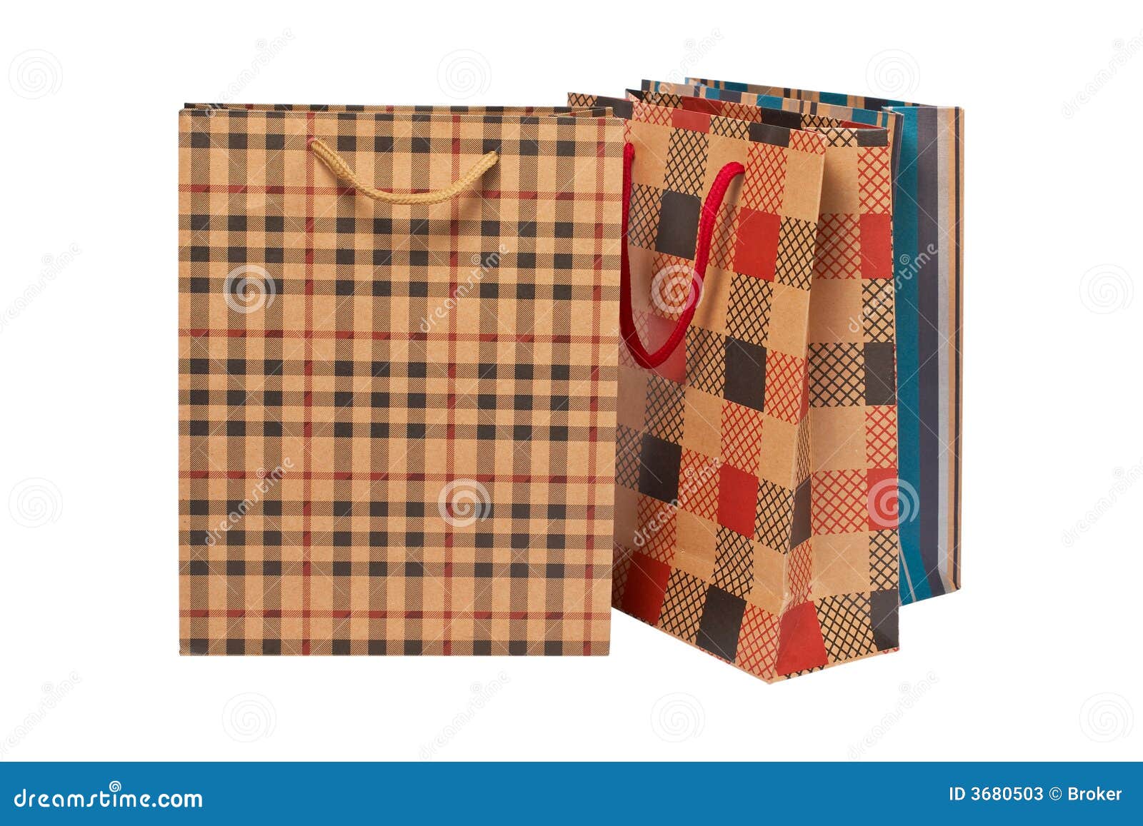 Tres bolsos de compras imagen de archivo. Imagen de paquete - 3680503