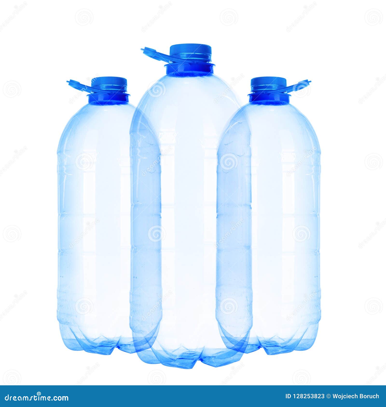 Tres Botellas Del Cinco-litro Imagen de archivo - Imagen de cinco ...