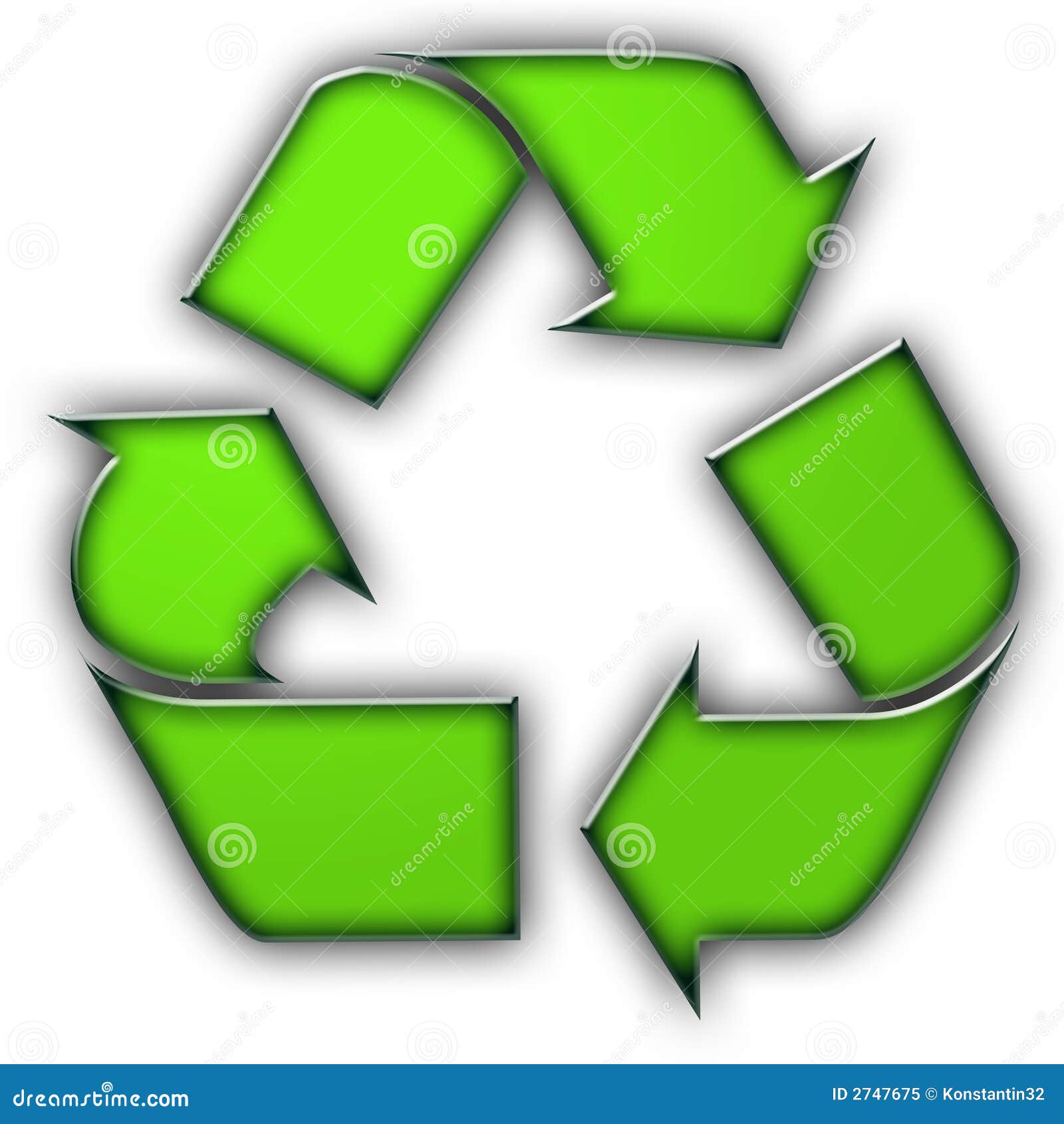 Tres Flechas En Color Verde Stock de ilustración - Ilustración de ...