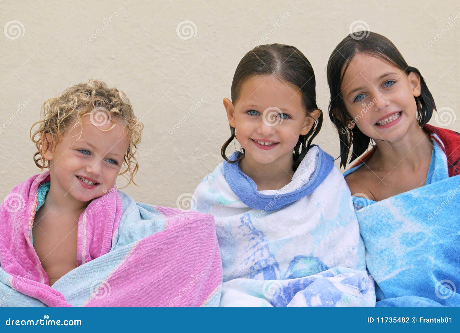 Tres hermanas foto de archivo. Imagen de gente, pecas - 11735482