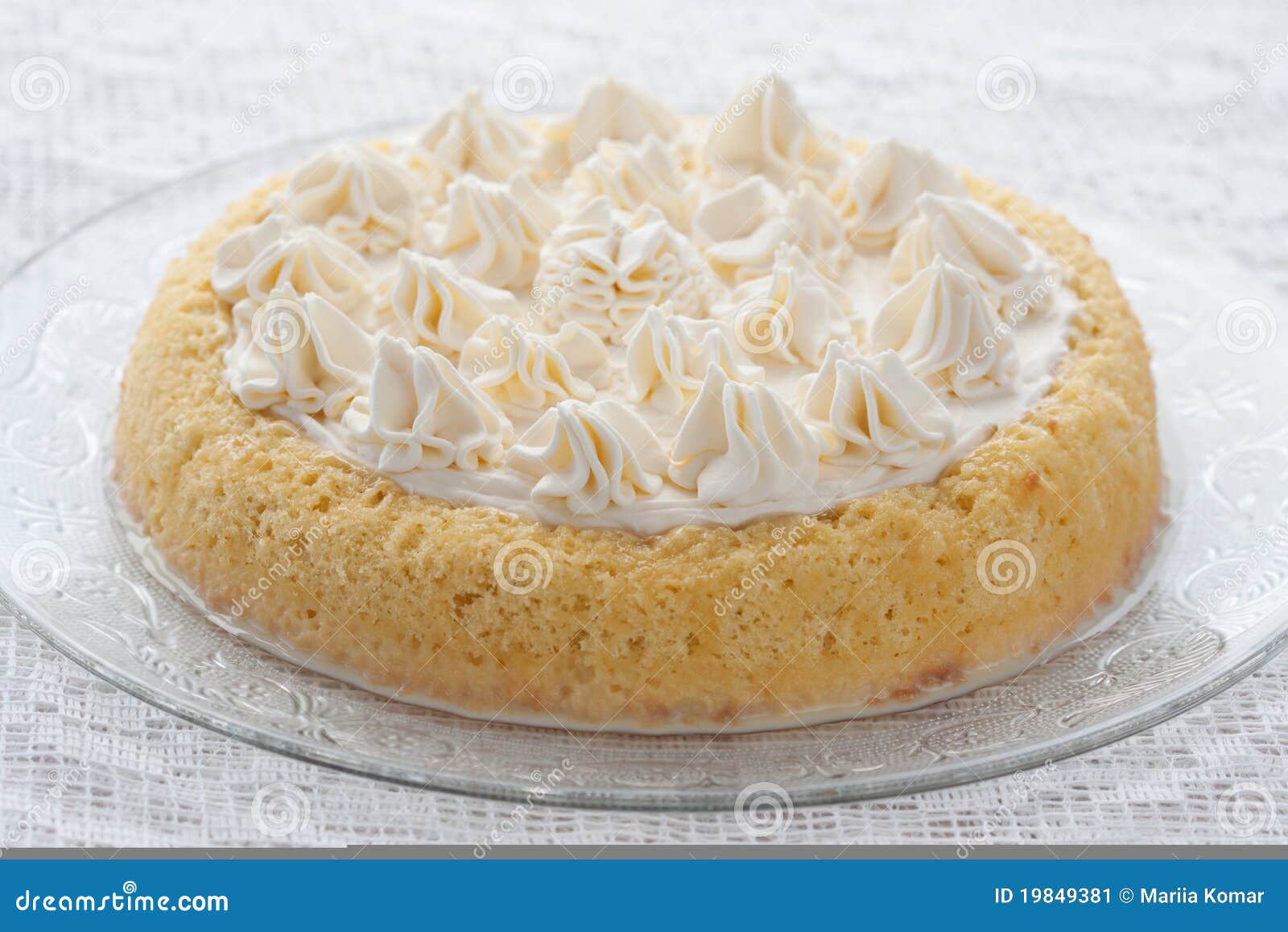 Tres Leches Cake On Top Of Venezuelan Flag, A Traditional Venezuelan ...