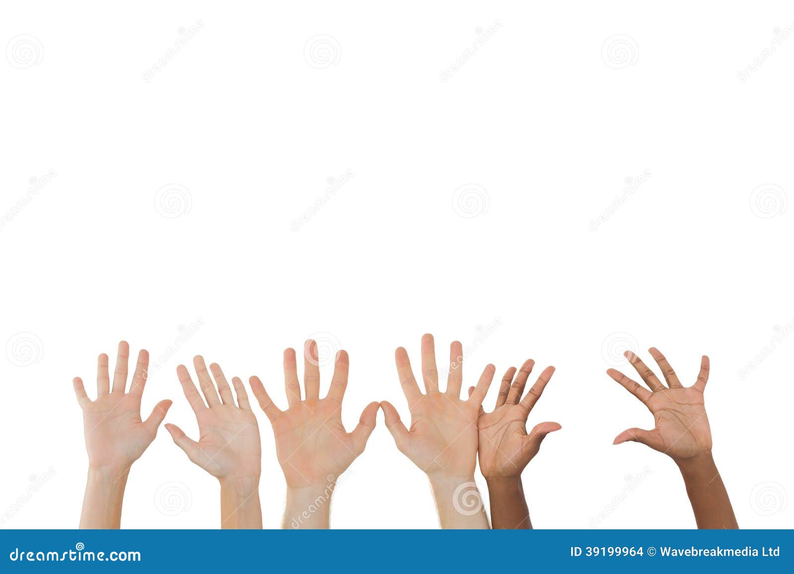 Tres Pares De Agitar De Las Manos Foto de archivo - Imagen de brazos ...