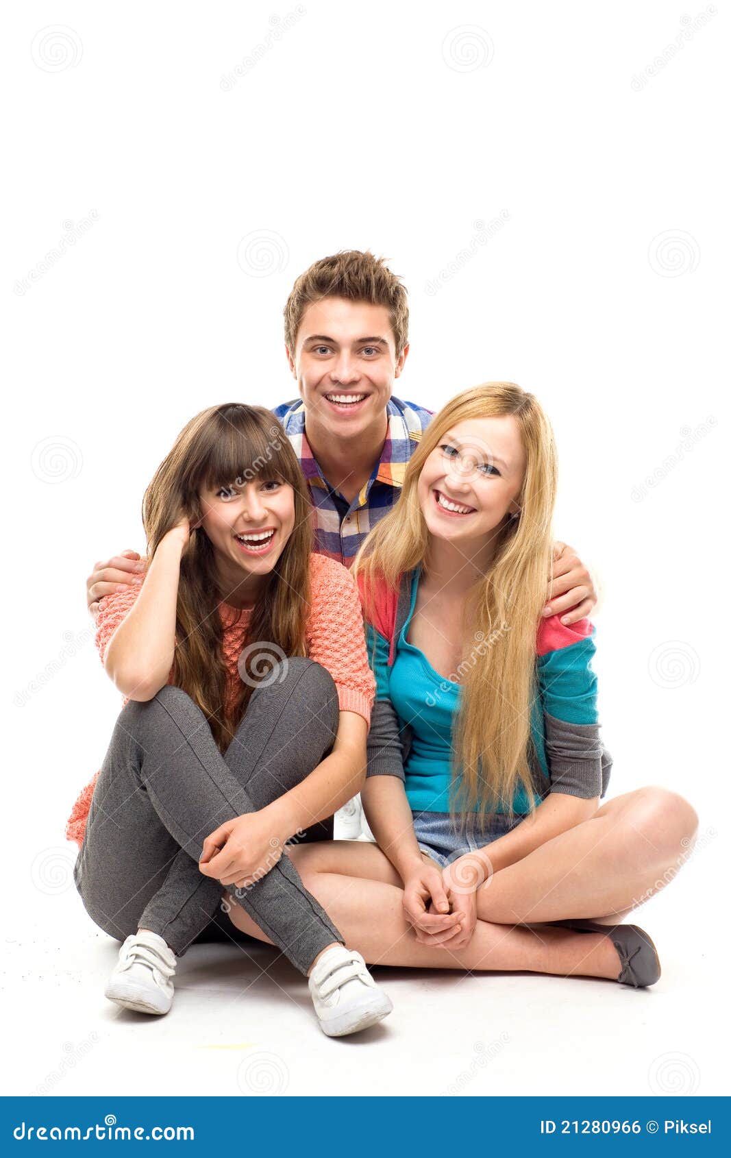 Tres personas jovenes foto de archivo. Imagen de hombres - 21280966