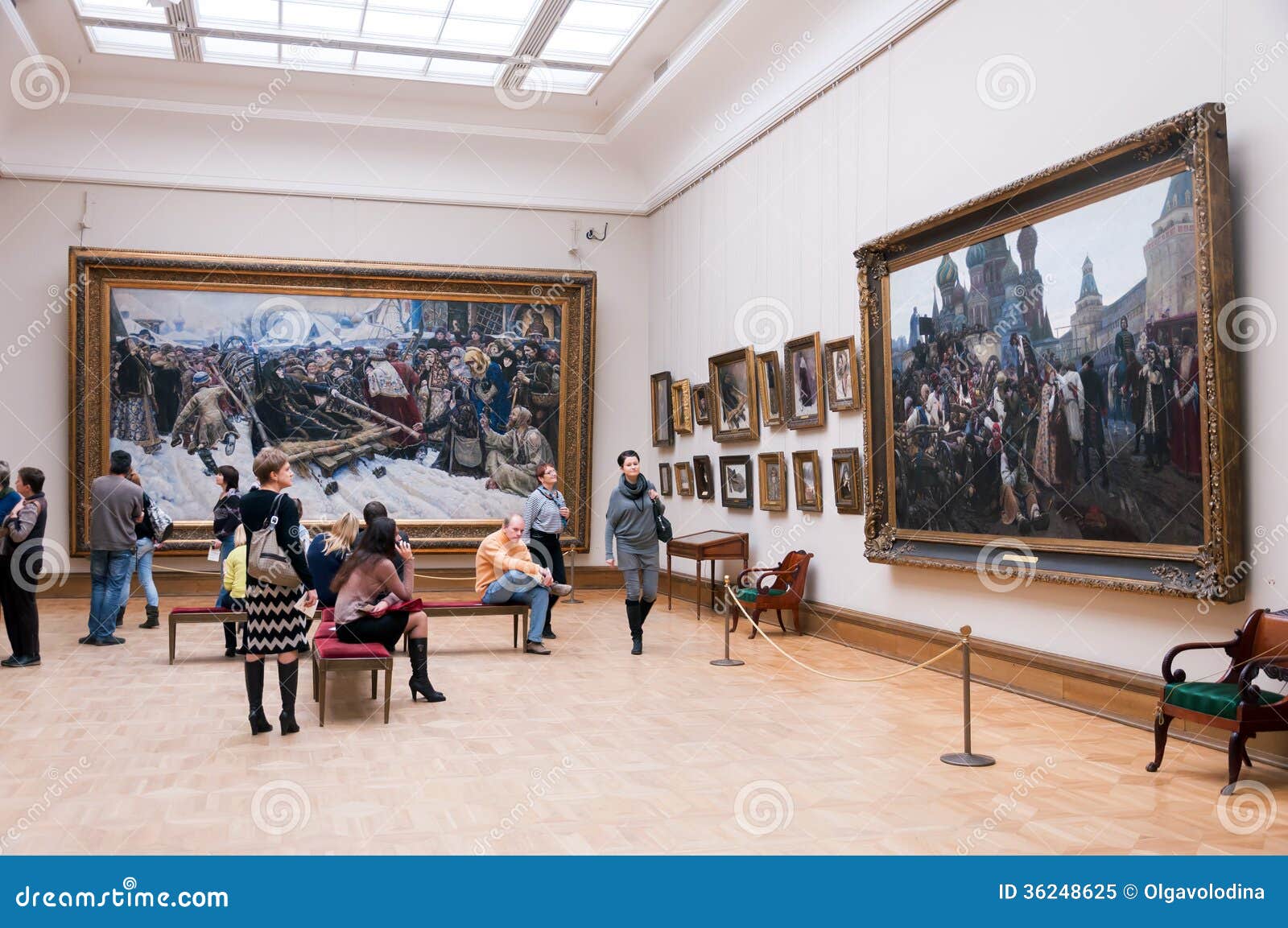 Tretyakov Gallery in Moscow, Editorial Image - Image of gallery ...