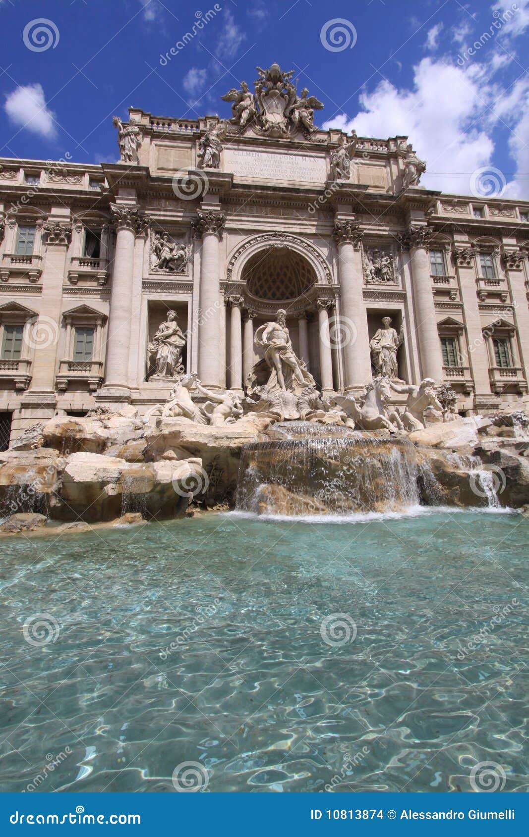 Trevi - 1 stock photo. Image of destination, horses, italia - 10813874