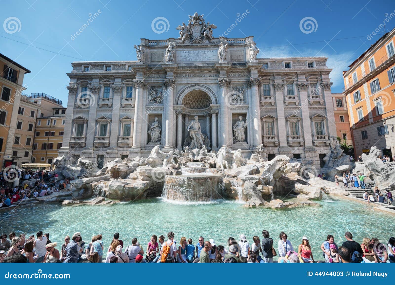 Trevi Fontein, Rome - Italië Redactionele Stock Foto - Image of cultuur ...