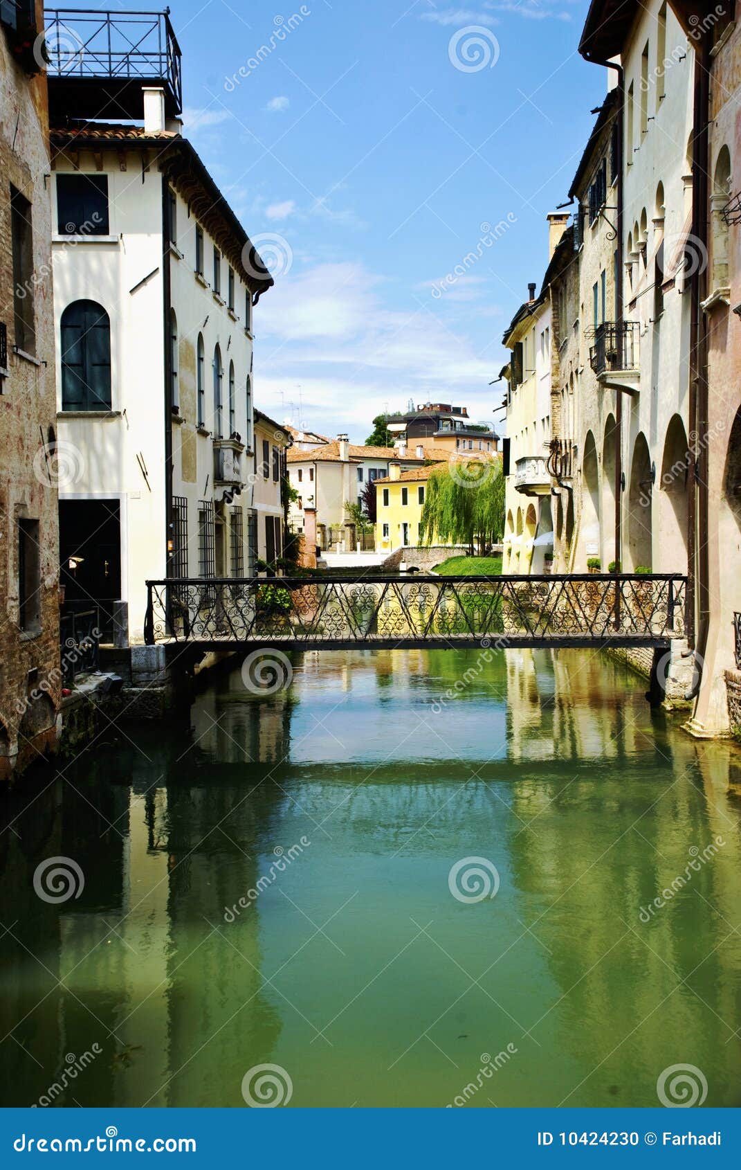 Treviso City stock photo. Image of europe, color, atmosphere - 10424230