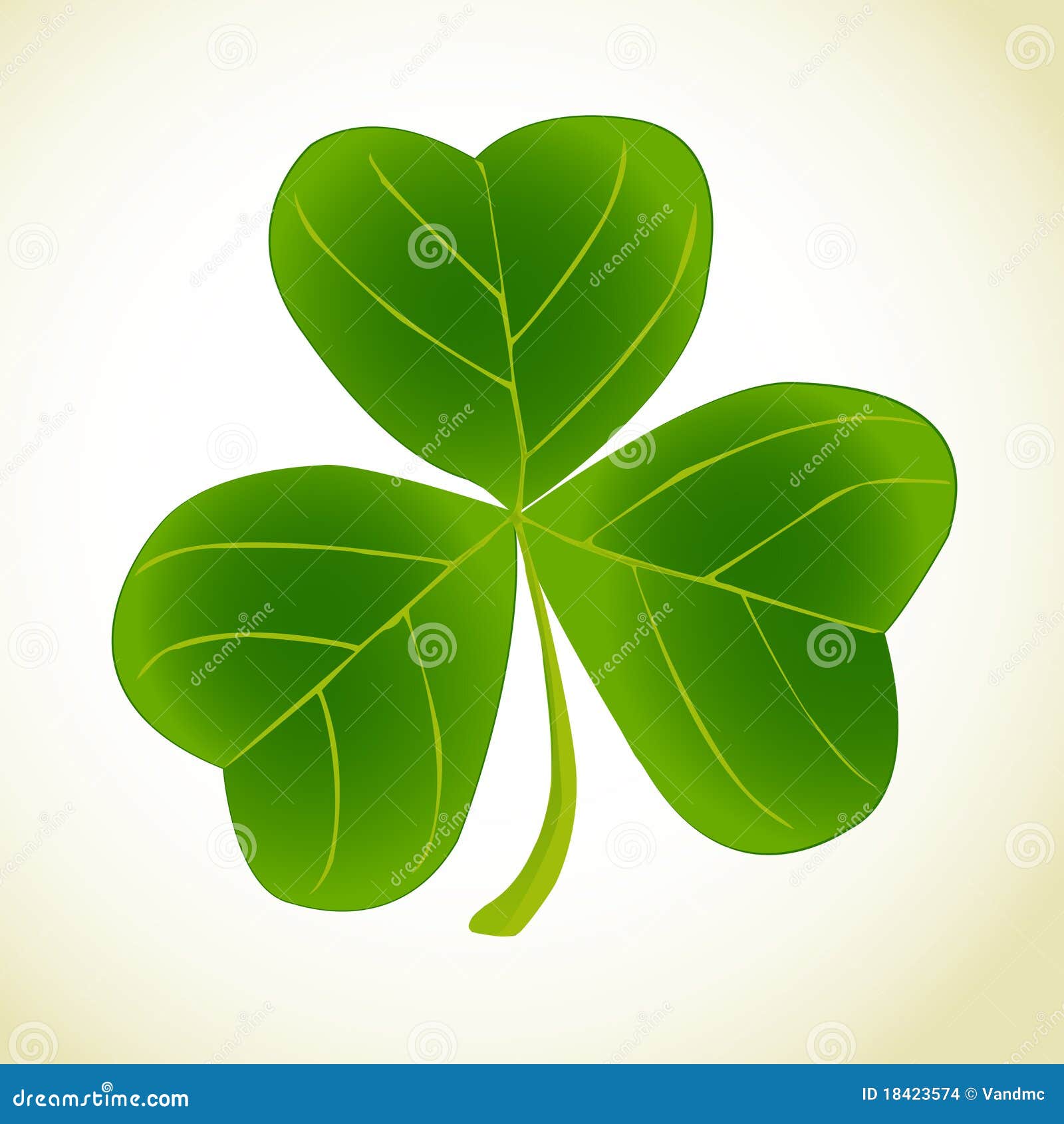 Trevo De Três Folhas Imagens de Stock - Imagem: 18423574