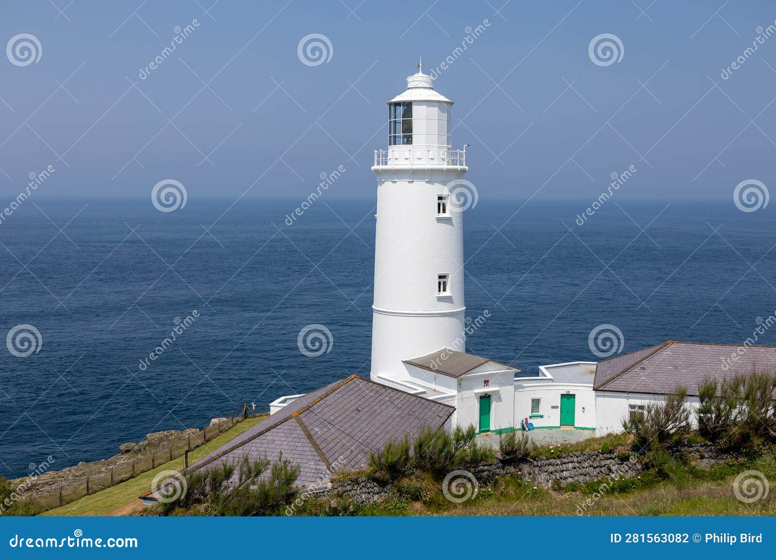 View of the Lighthouse at Trevose Head in Cornwall on June 15, 2023 ...