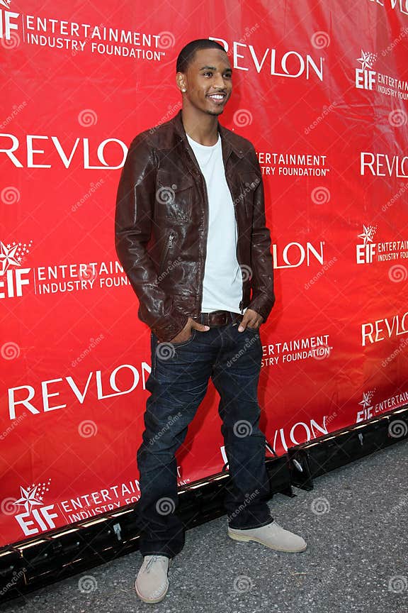 Trey Songz photo stock éditorial. Image du trey, promenade - 14101873