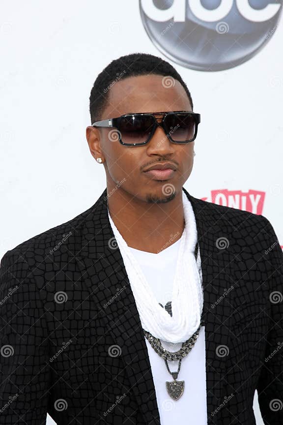 Trey Songz editorial stock photo. Image of grand, awards - 24305468