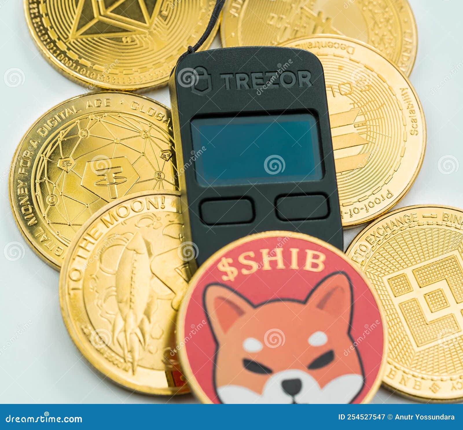 Trezor Hardware Wallet for Safely Store Your Cryptocurrency Editorial ... Trezor Hardware Wallet for Safely Store Your Cryptocurrency Editorial ...