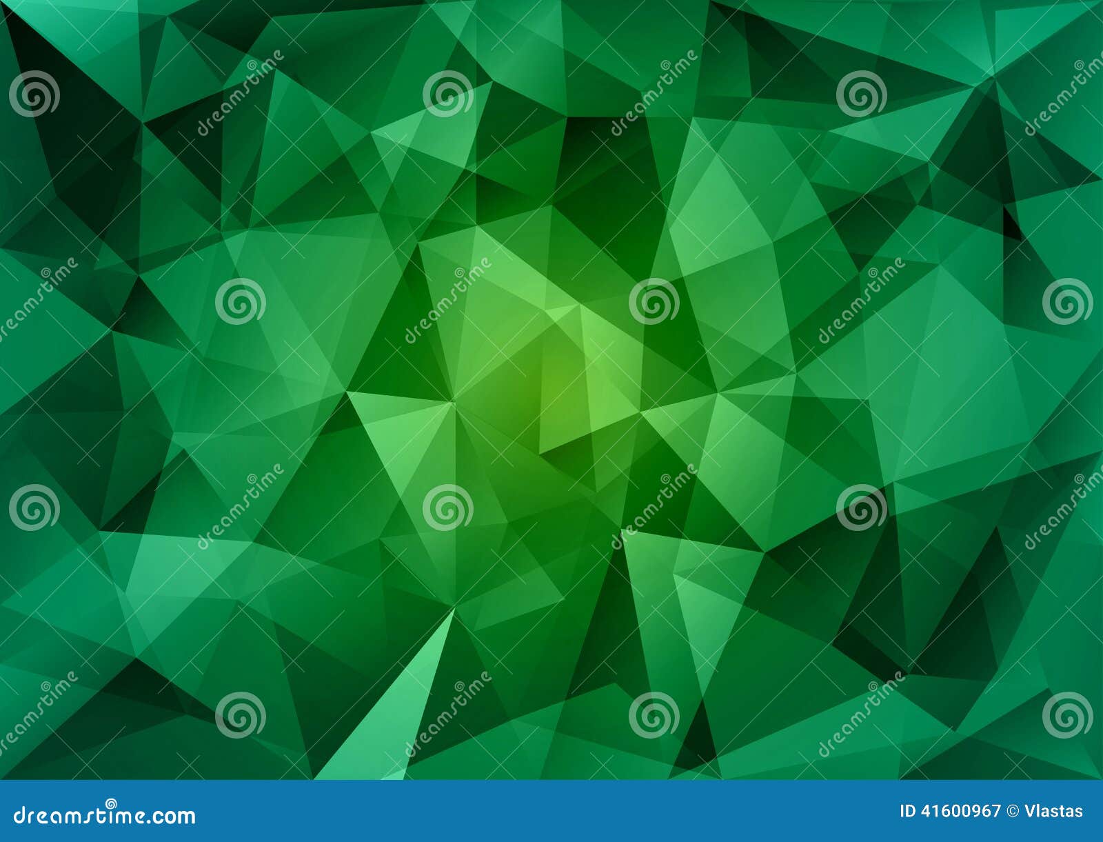 Triángulos verdes ilustración del vector. Ilustración de elemento ...