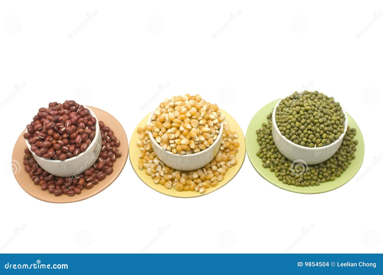 Tri-Color Beans stock photo. Image of healthy, green, adzuki - 9854504