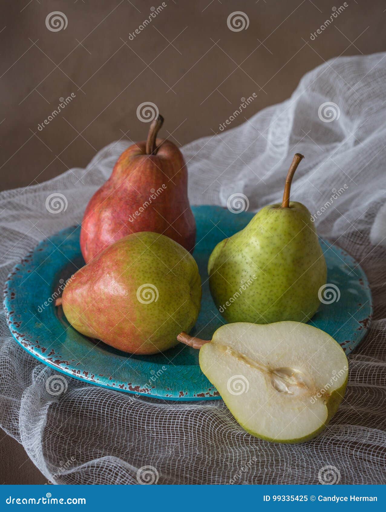 Fresh Pears stock image. Image of color, farming, juicy - 99335425