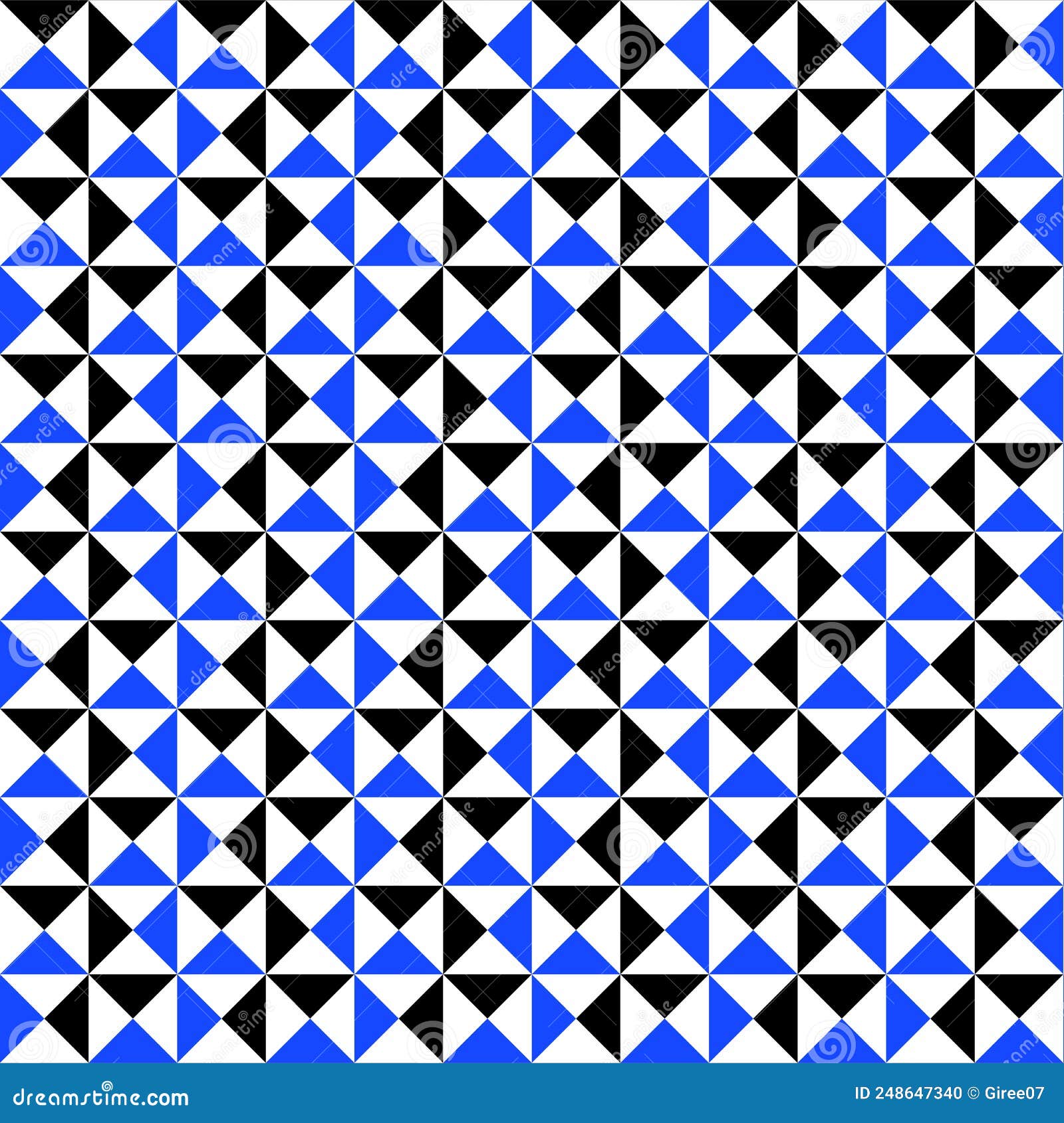 Tri Colour and Triangle Texture Pattern. Stock Illustration ...