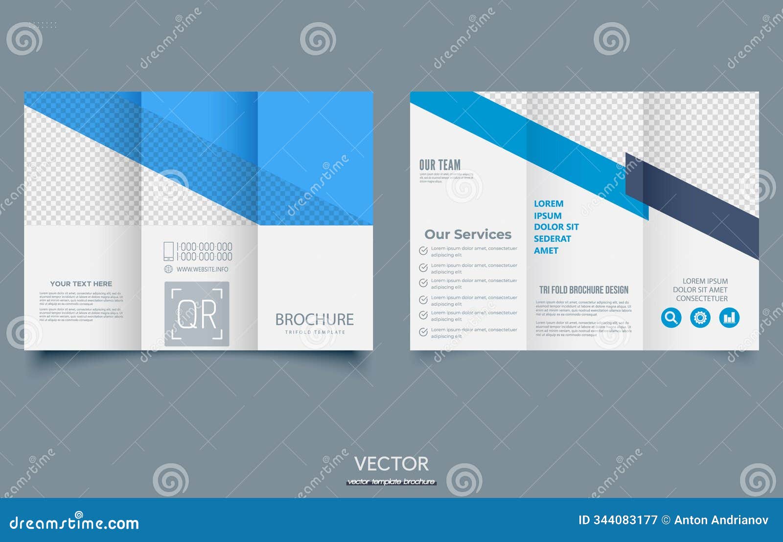 Tri-fold Brochure, Print Ready, Fully Editable, Business Brochure ...