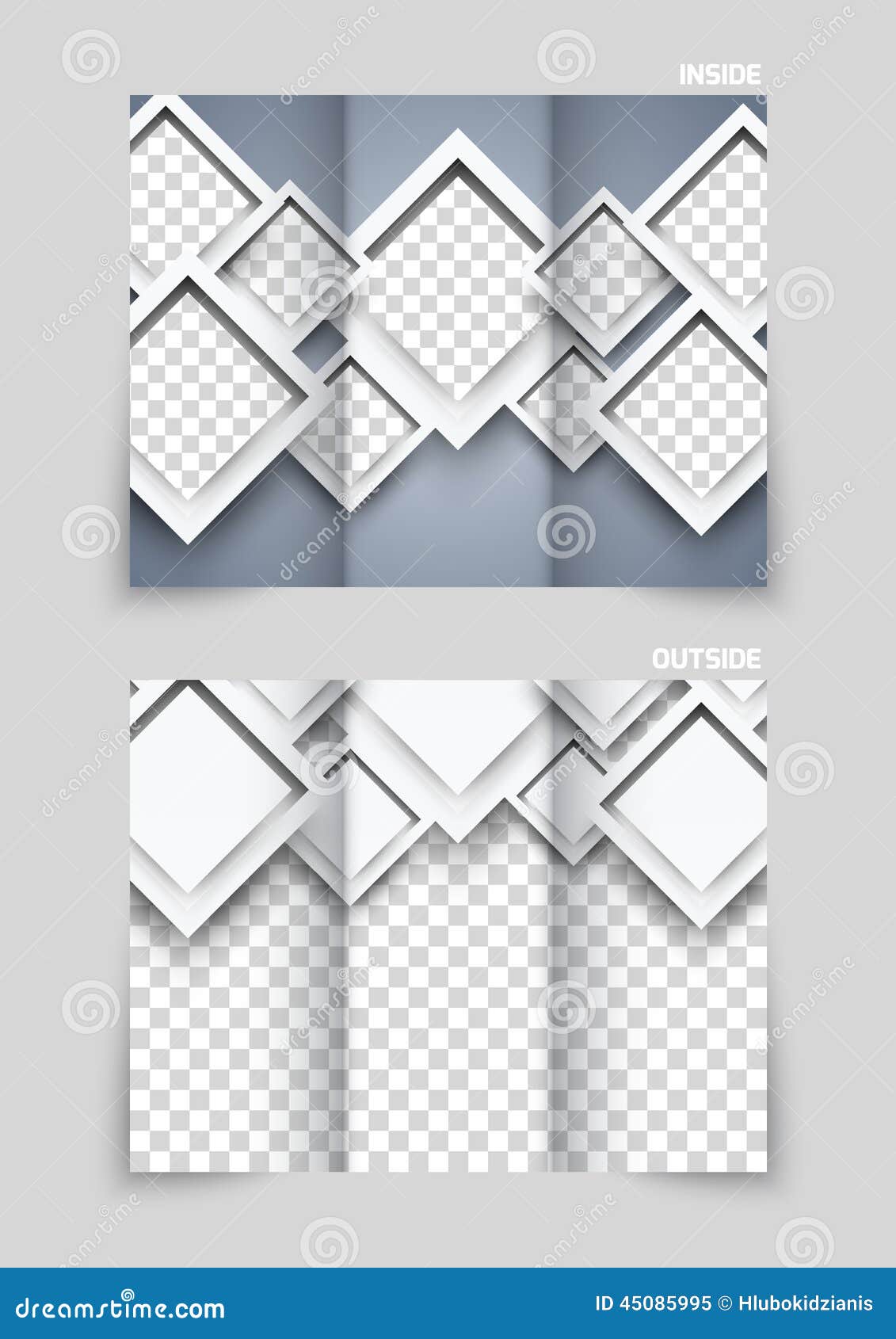 Tri-fold Brochure Template Design Stock Vector - Illustration of modern ...