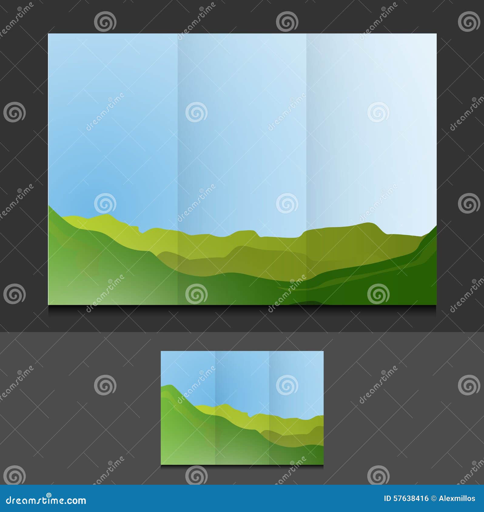 Landscape Tri Fold Brochure Design, School Admission Tri Fold Brochure ...