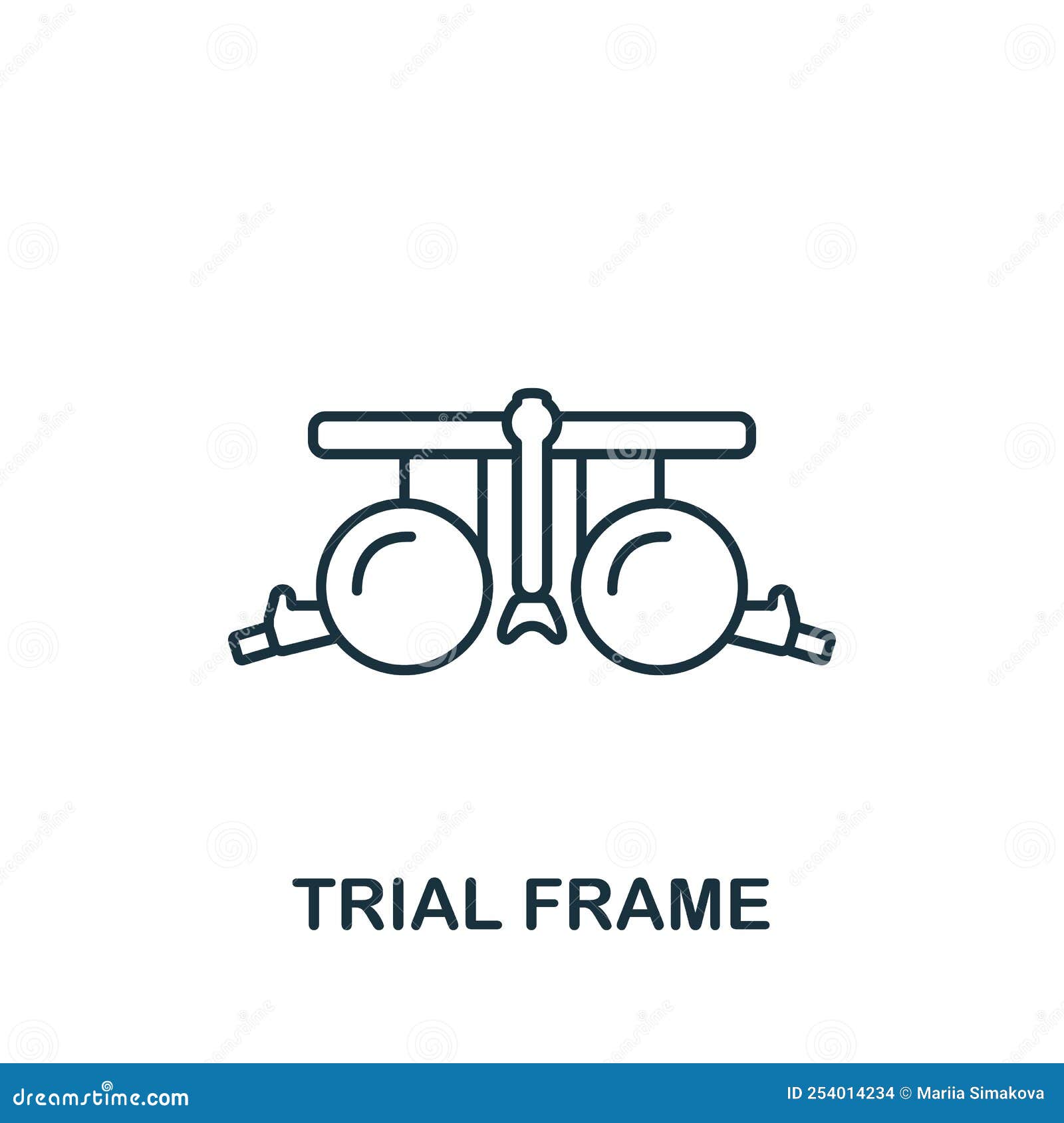 Trial Frame Icon. Line Simple Icon for Templates, Web Design and ...