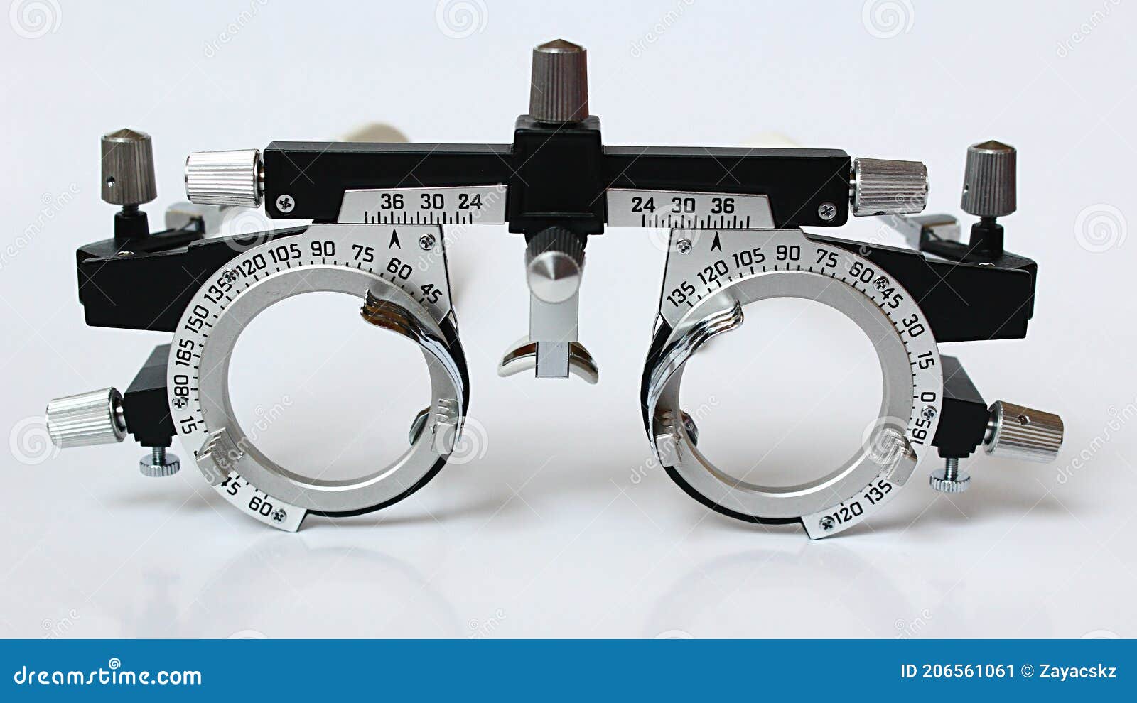 Trial Frame Used in Ophtalmology and Optometry To Diagnose and Correct ...