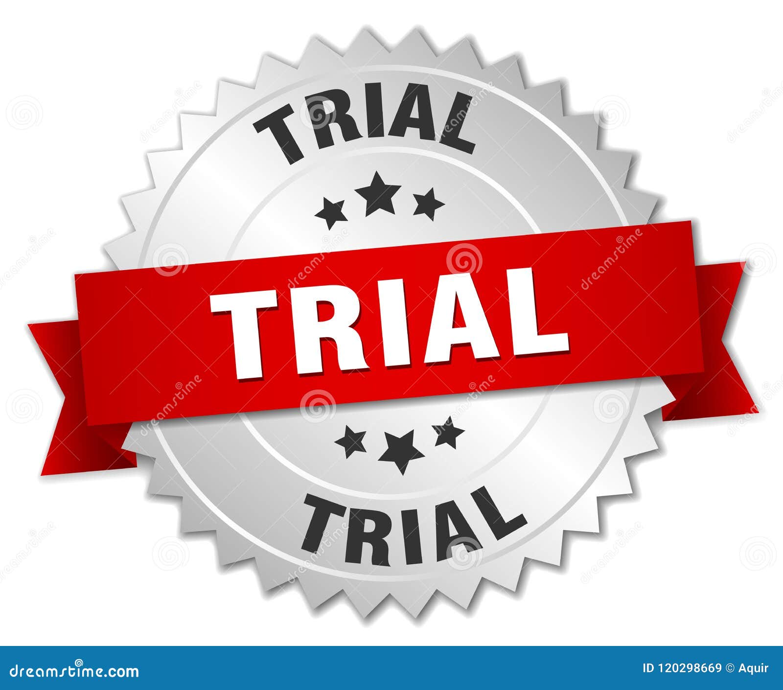 Trial stock vector. Illustration of emblem, retro, silvery - 120298669