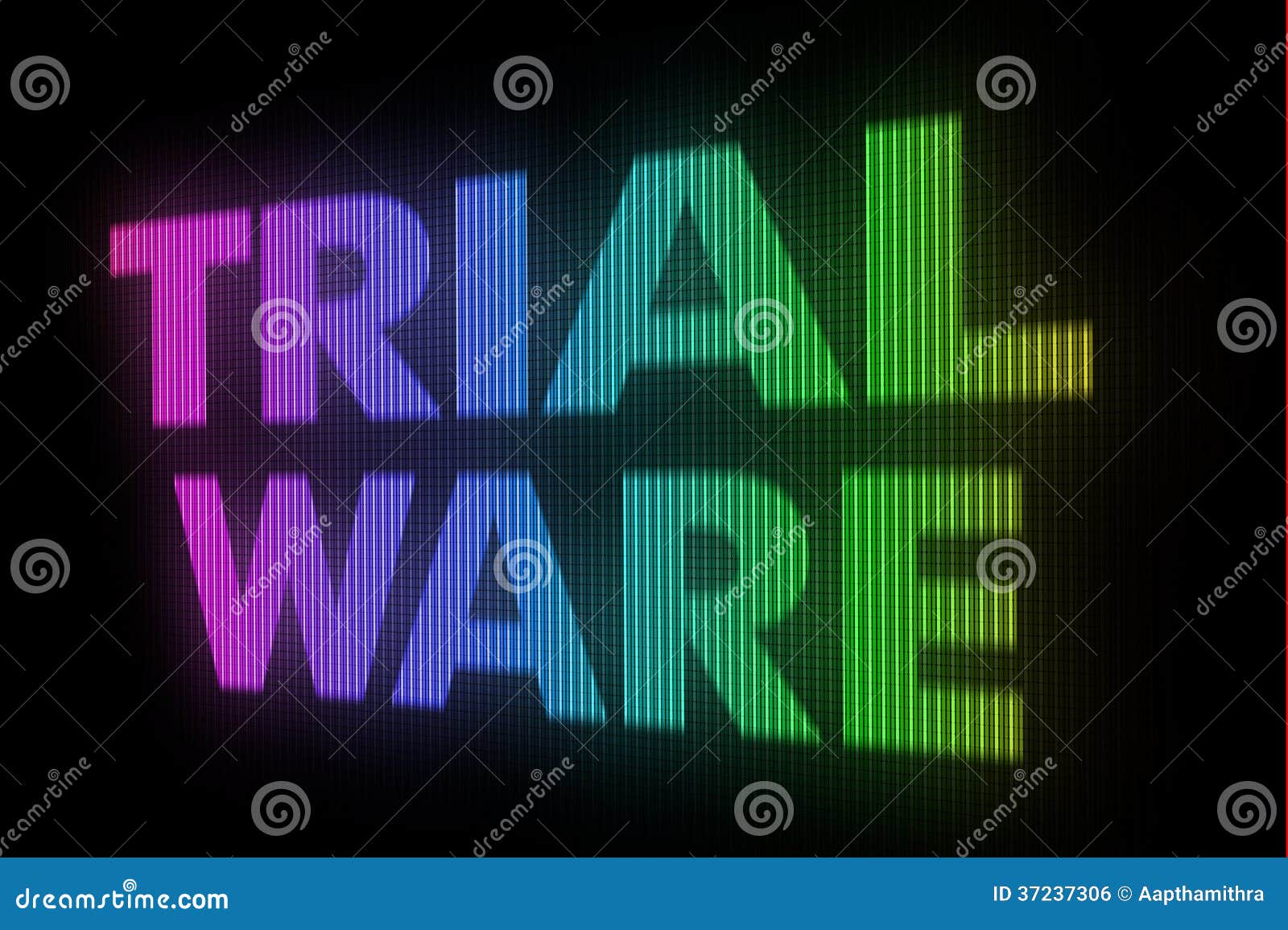 Trial Ware Sign Board Royalty-Free Stock Image | CartoonDealer.com ...