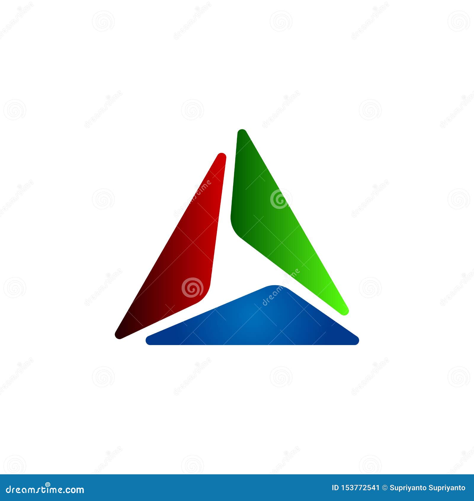 Triangel Logo Design vektor illustrationer. Illustration av utformning ...