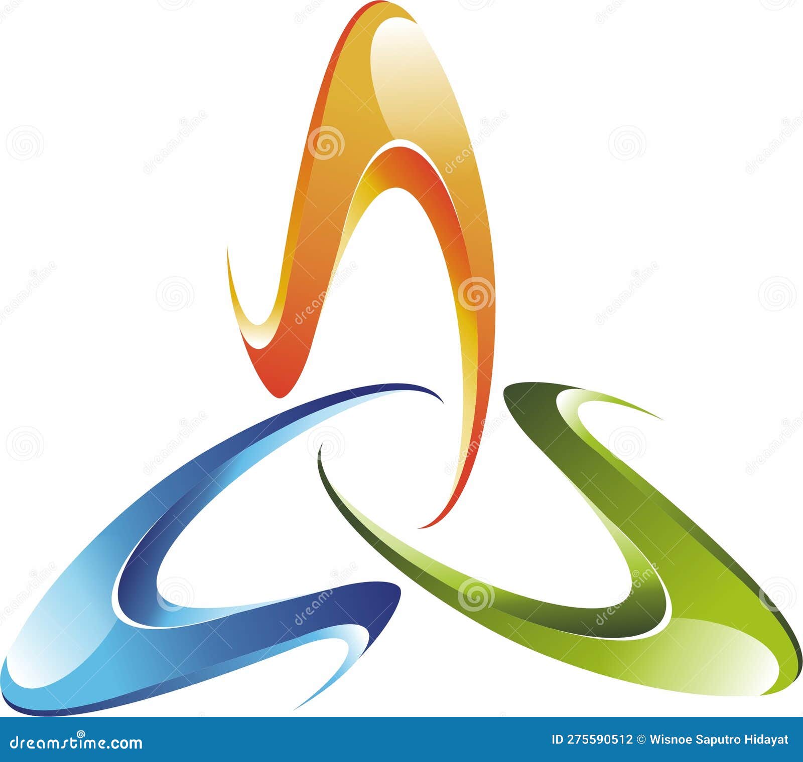 Triangel S Logo stock vector. Illustration of advertising - 275590512