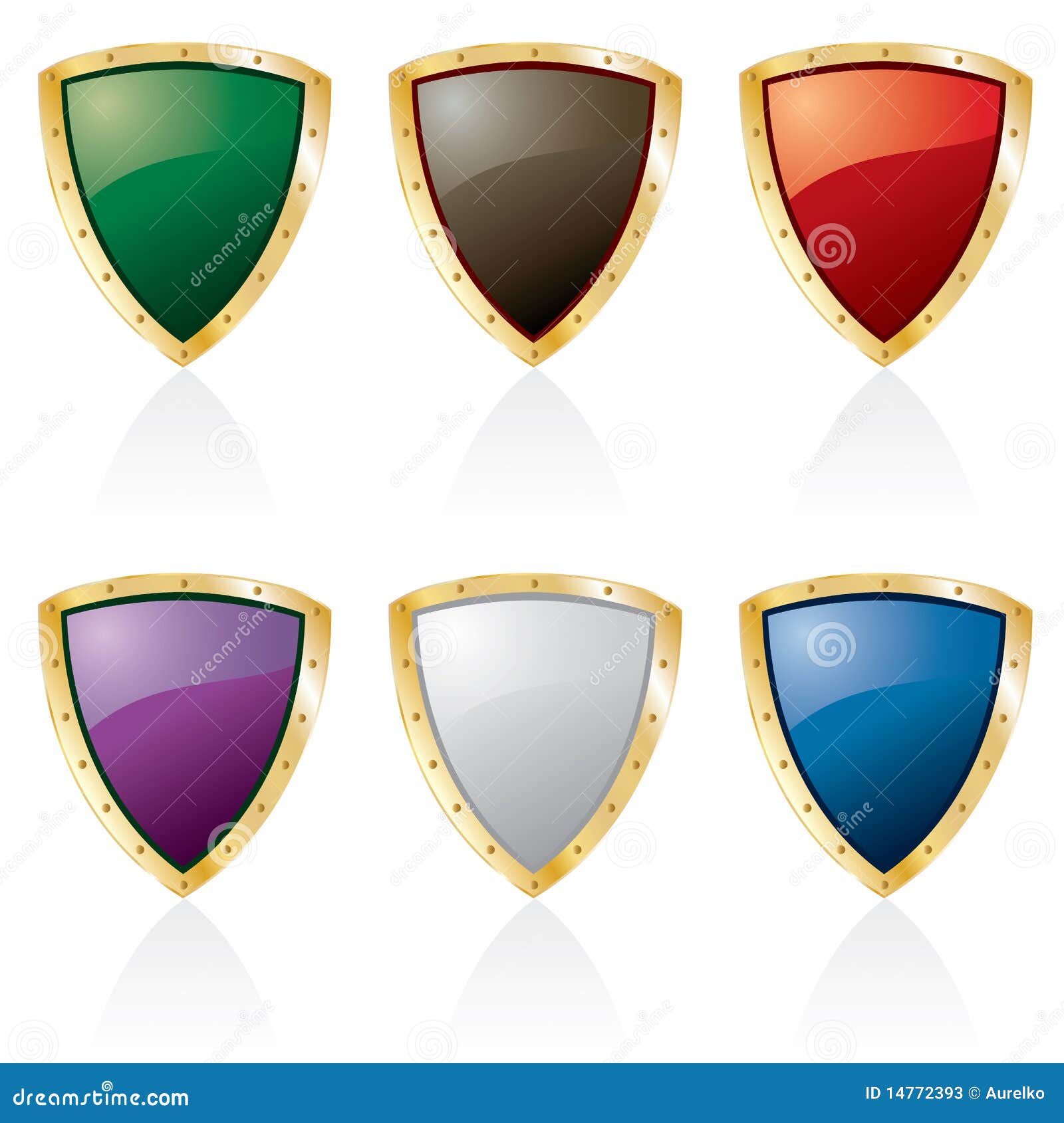 Triangl shields stock vector. Illustration of black, graphic - 14772393