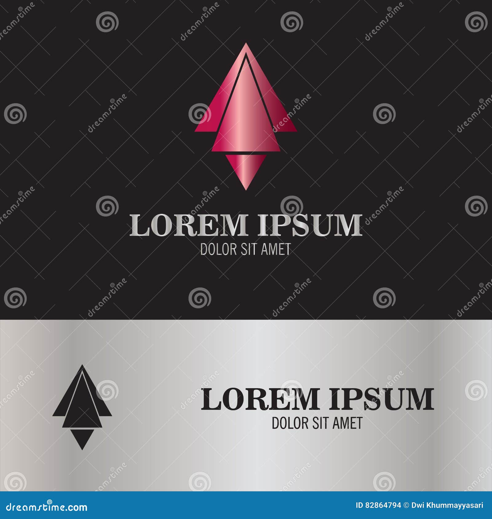 Triangle Abstract Rocket Logo Stock Vector - Illustration of mobile ...