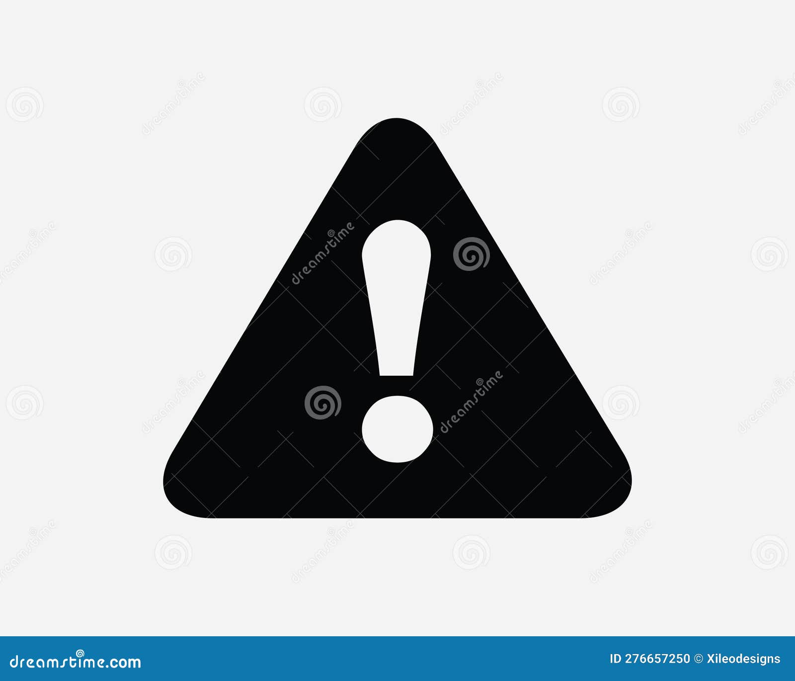 Error Icon. Triangle Caution Attention Danger Safety Security Problem ...