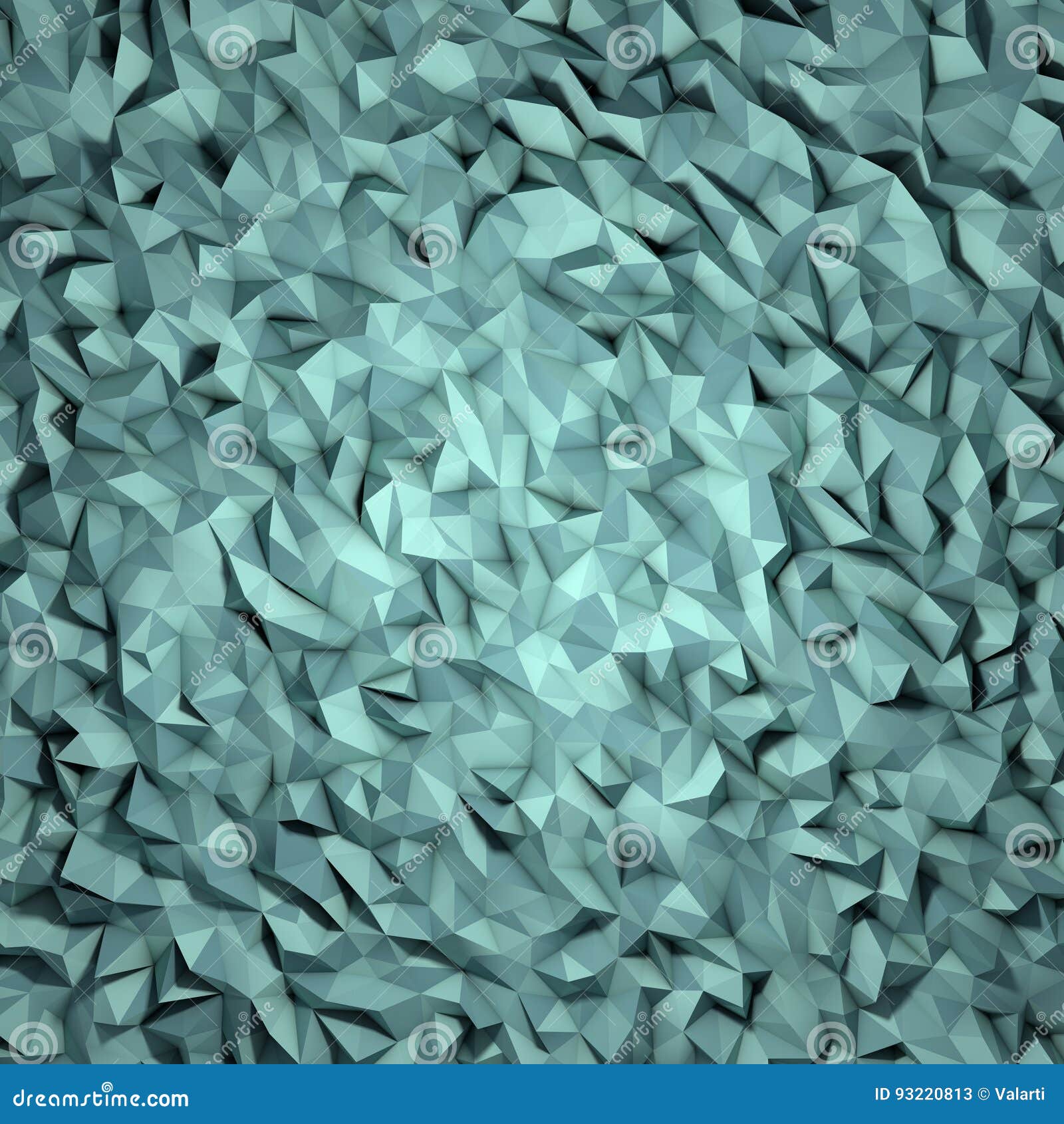 Triangle Background 3D Triangles Modern Wallpaper Illustration Polygon ...