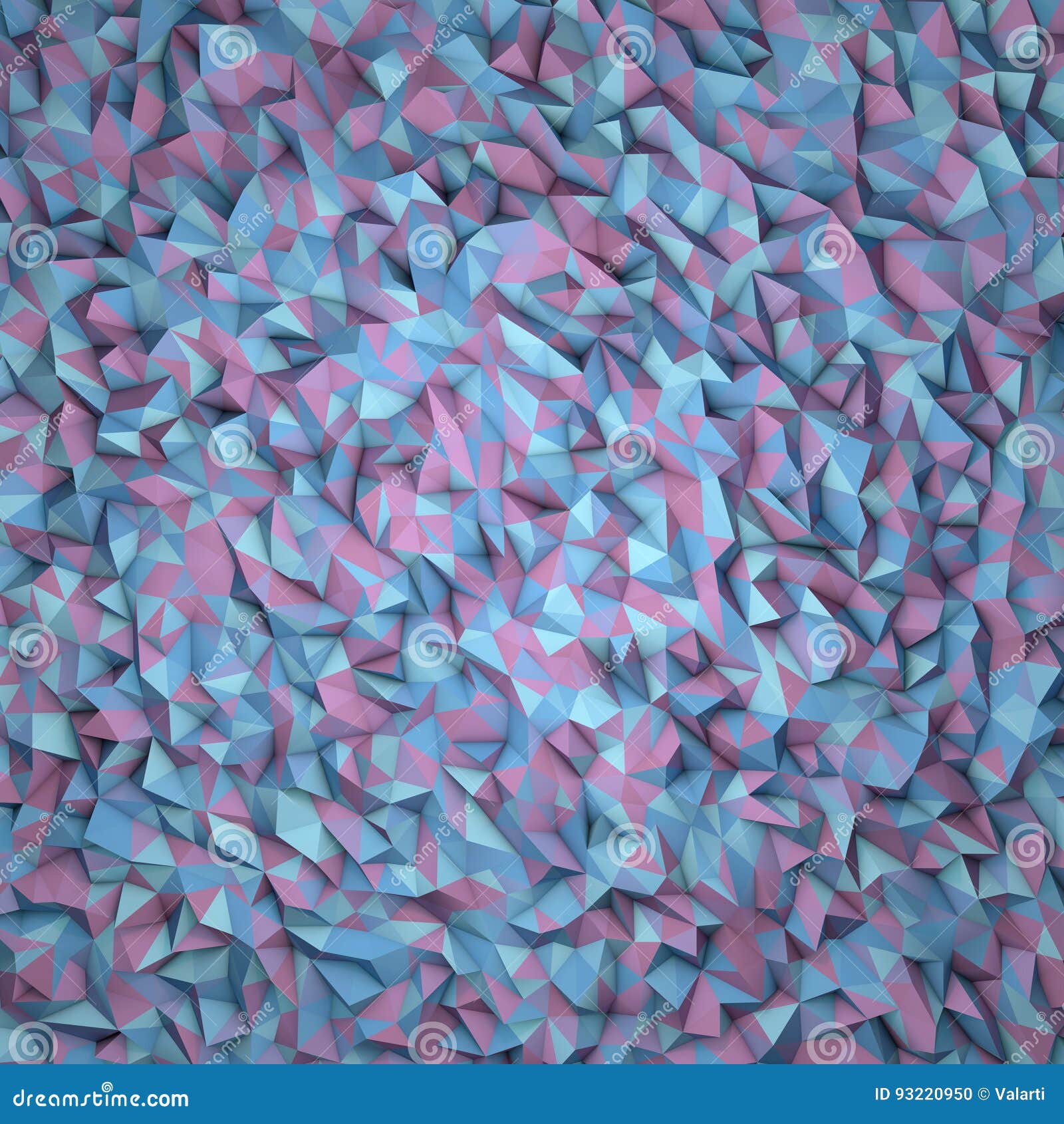 Triangle Background 3D Triangles Modern Wallpaper Illustration Polygon ...