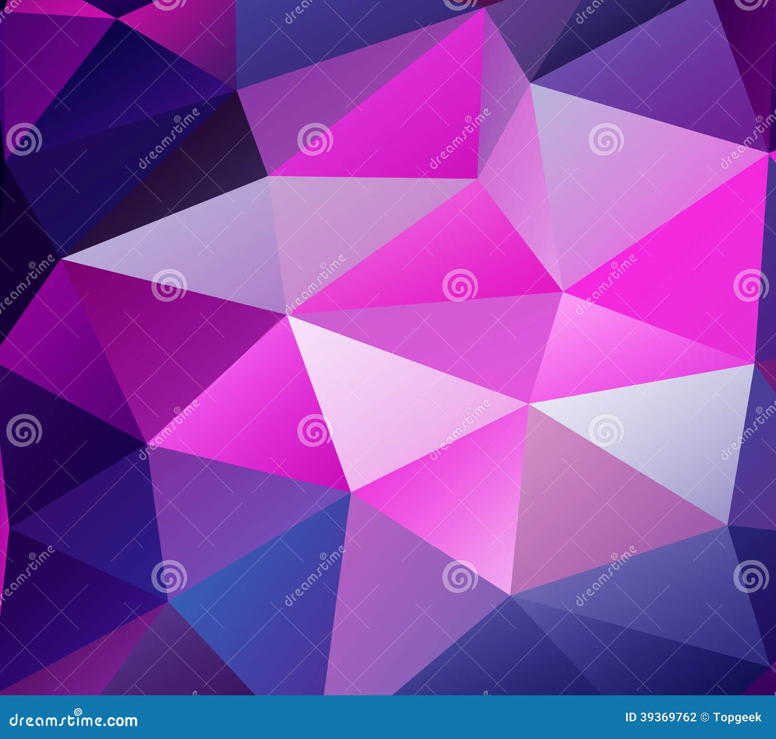 Triangle Background. Purple Polygons Stock Vector - Illustration of ...