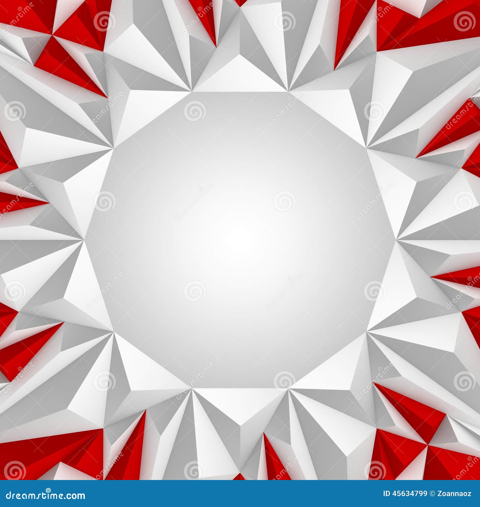Triangle Background Red and White Stock Illustration - Illustration of ...