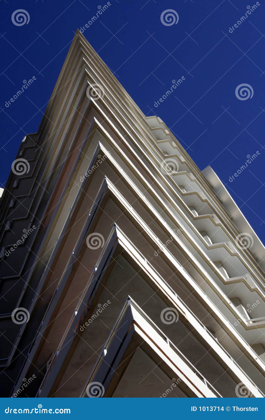 Triangle Balconies stock photo. Image of steep, real, glass - 1013714