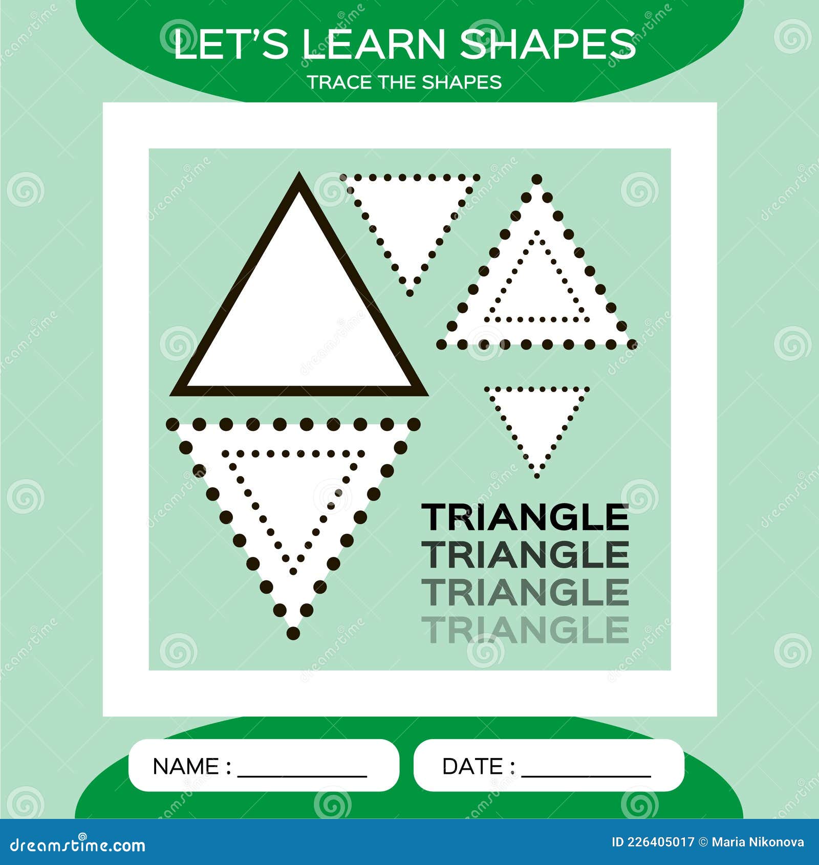 Triangle. Basic Geometric Shapes. Elements For Children. Learn Shapes ... Triangle. Basic Geometric Shapes. Elements For Children. Learn Shapes ...
