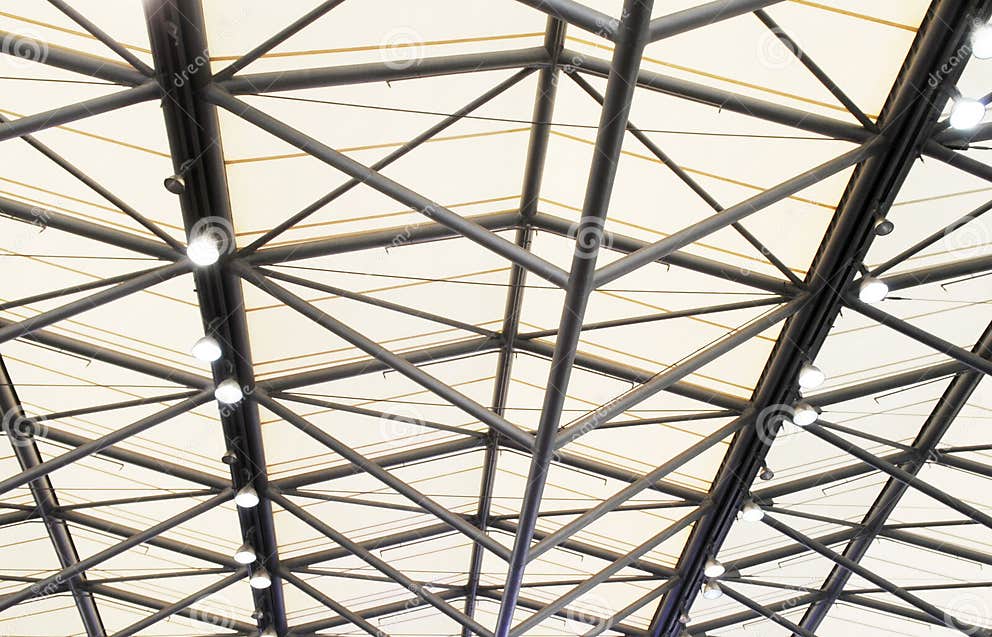 The triangle beam stock image. Image of building, alloy - 8957713