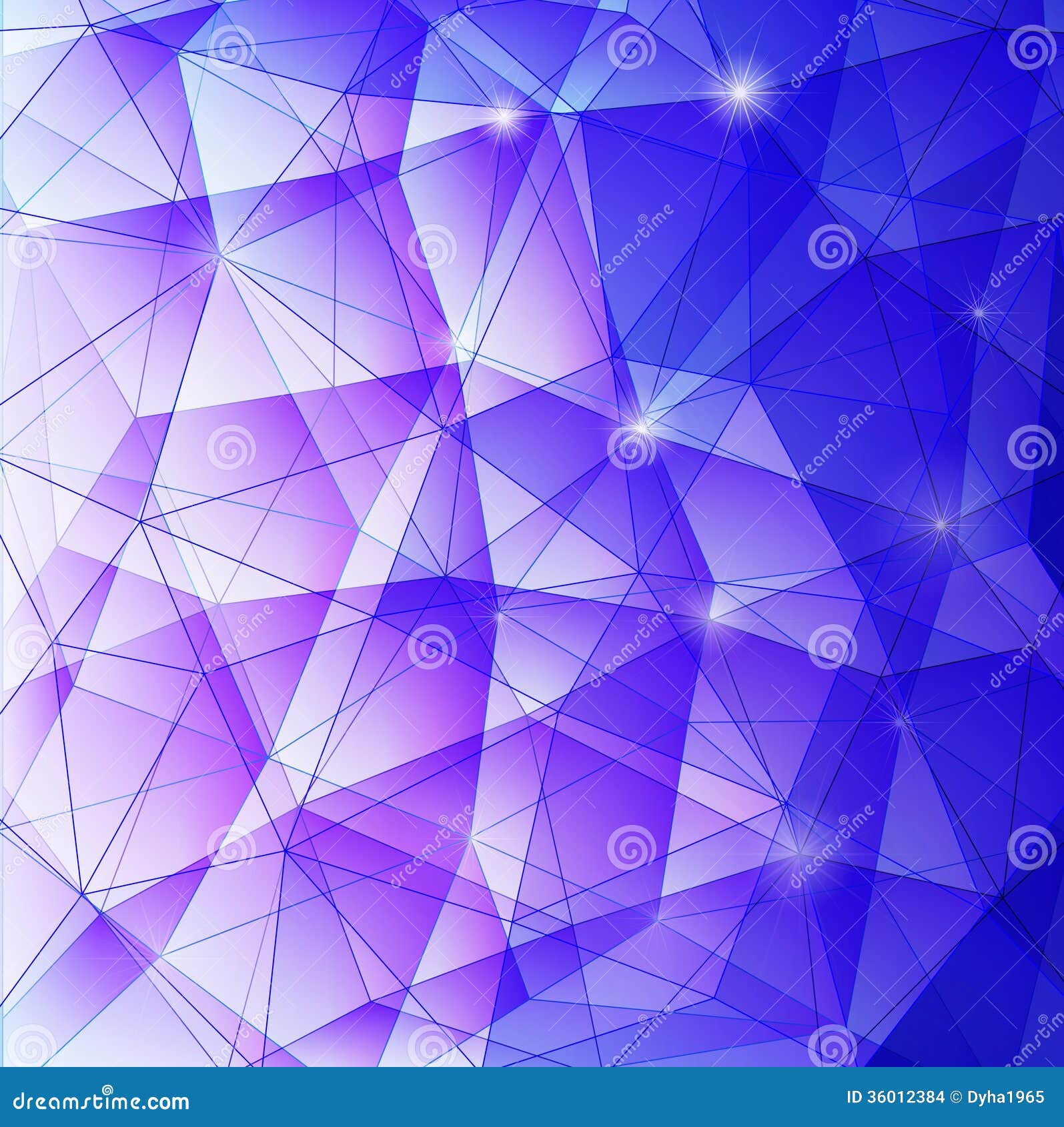 Triangle blue 04 stock vector. Illustration of bright - 36012384