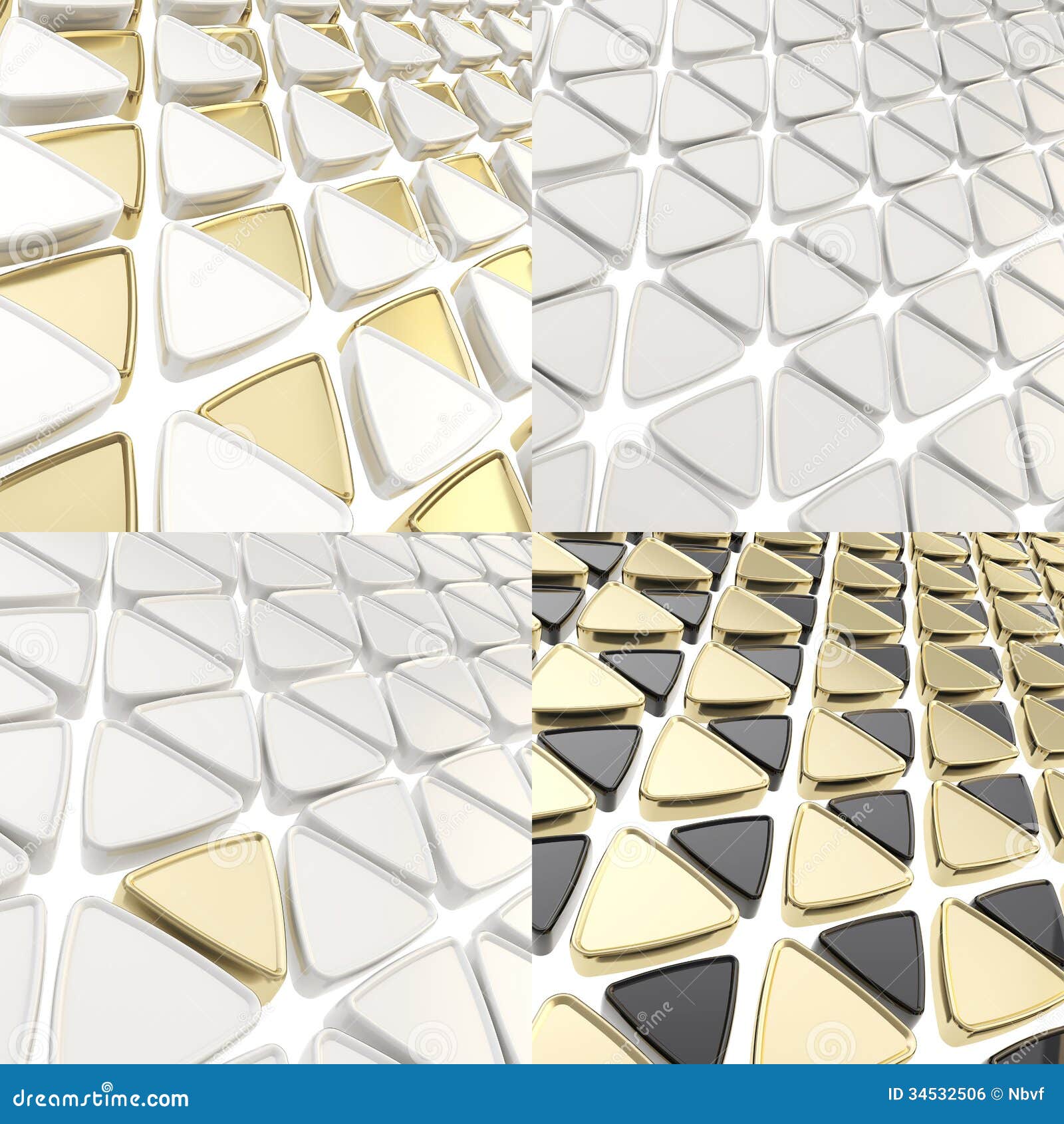 Triangle Cell Geometrical Background Stock Illustration - Illustration ...