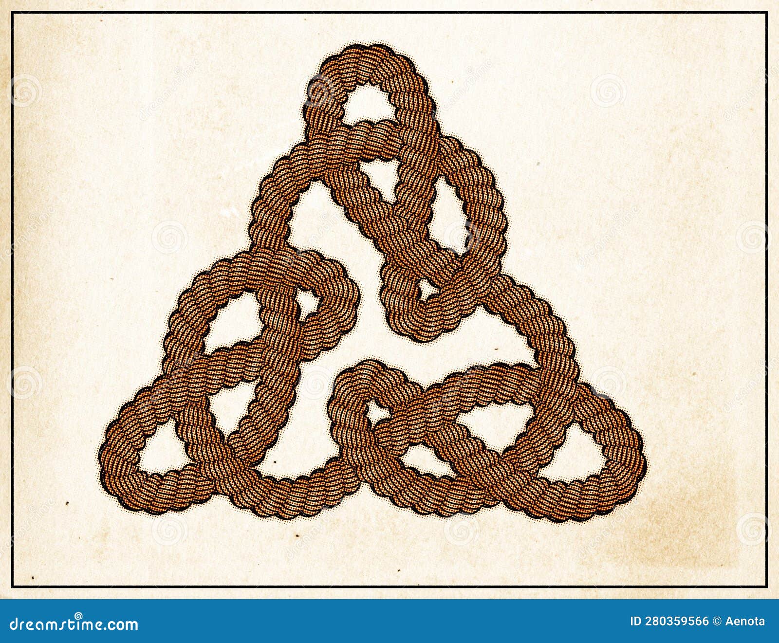 Triangle Celtic Knot Stock Photography | CartoonDealer.com #280359566