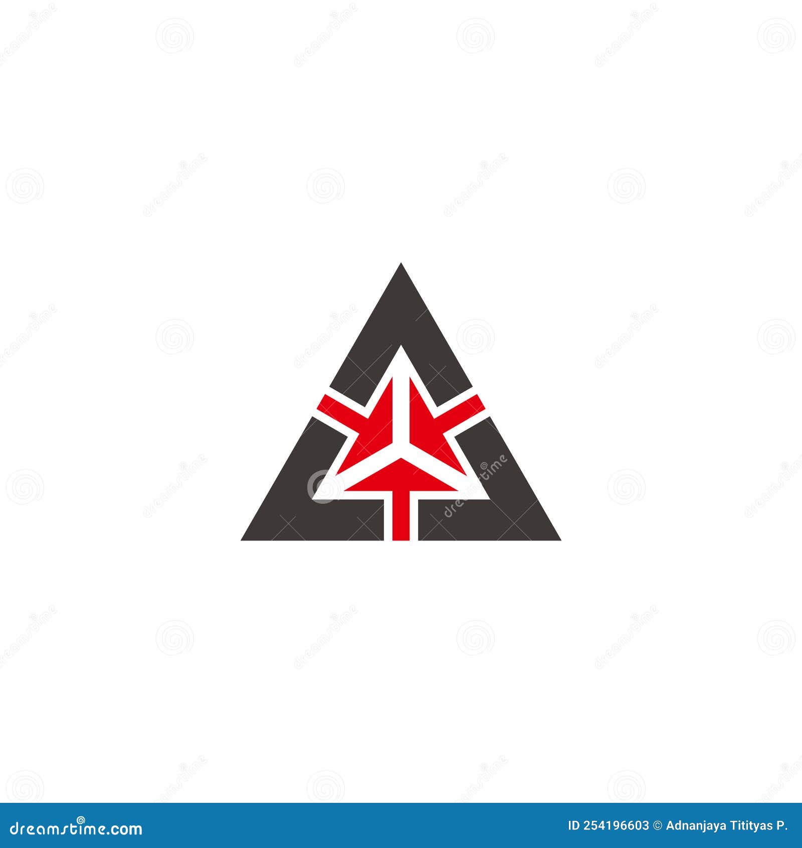 Triangle Center Of Gravity, Vintage Engraving Vector Illustration ...