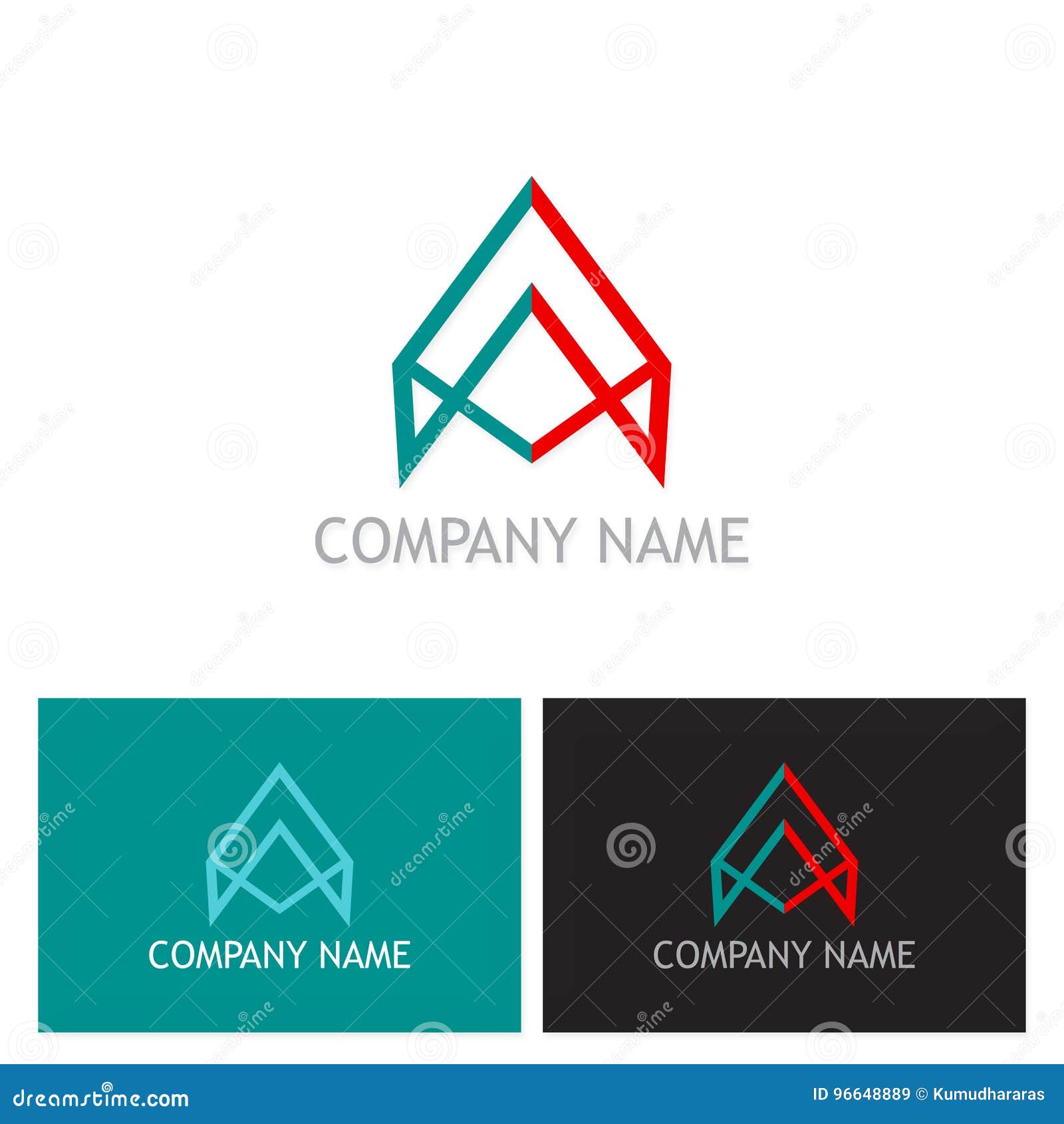 Triangle Construction Company Logo Stock Vector - Illustration of ...