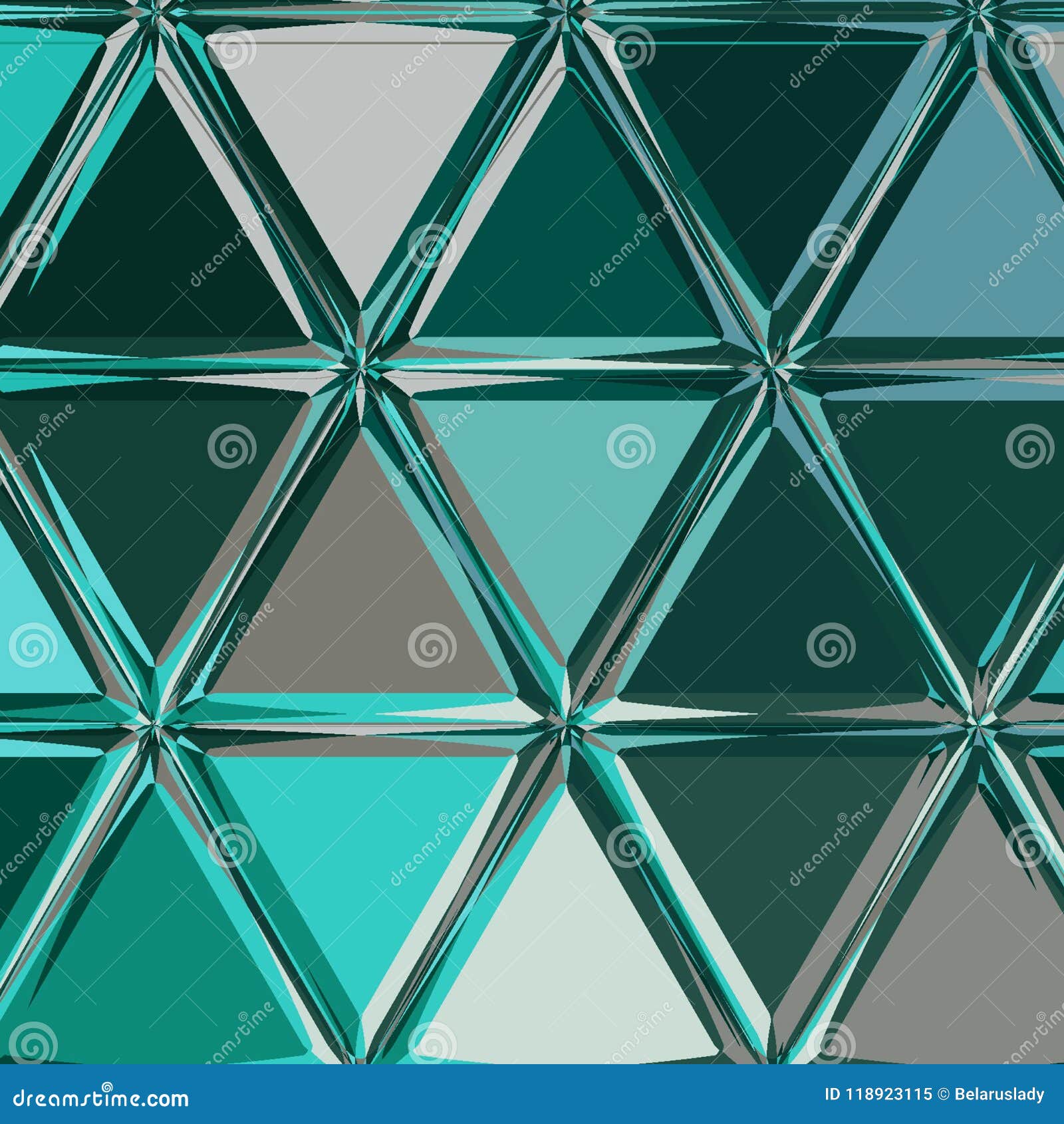 Triangle Continuous Background with Triangle Shapes of Deep Teal and ...