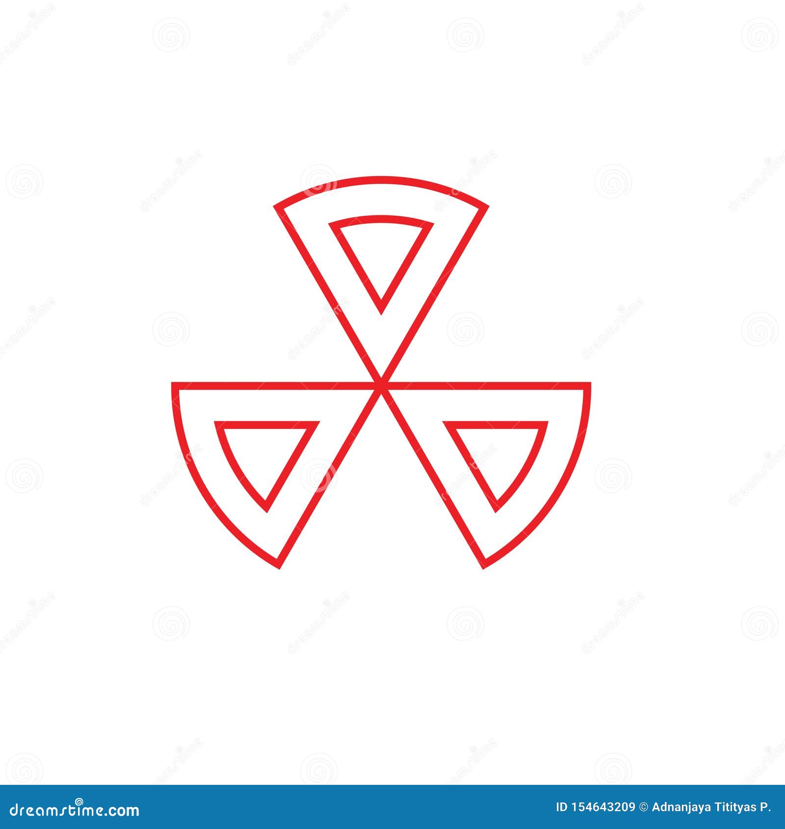 Triangle Danger Shape Logo Vector Stock Vector - Illustration of design ...