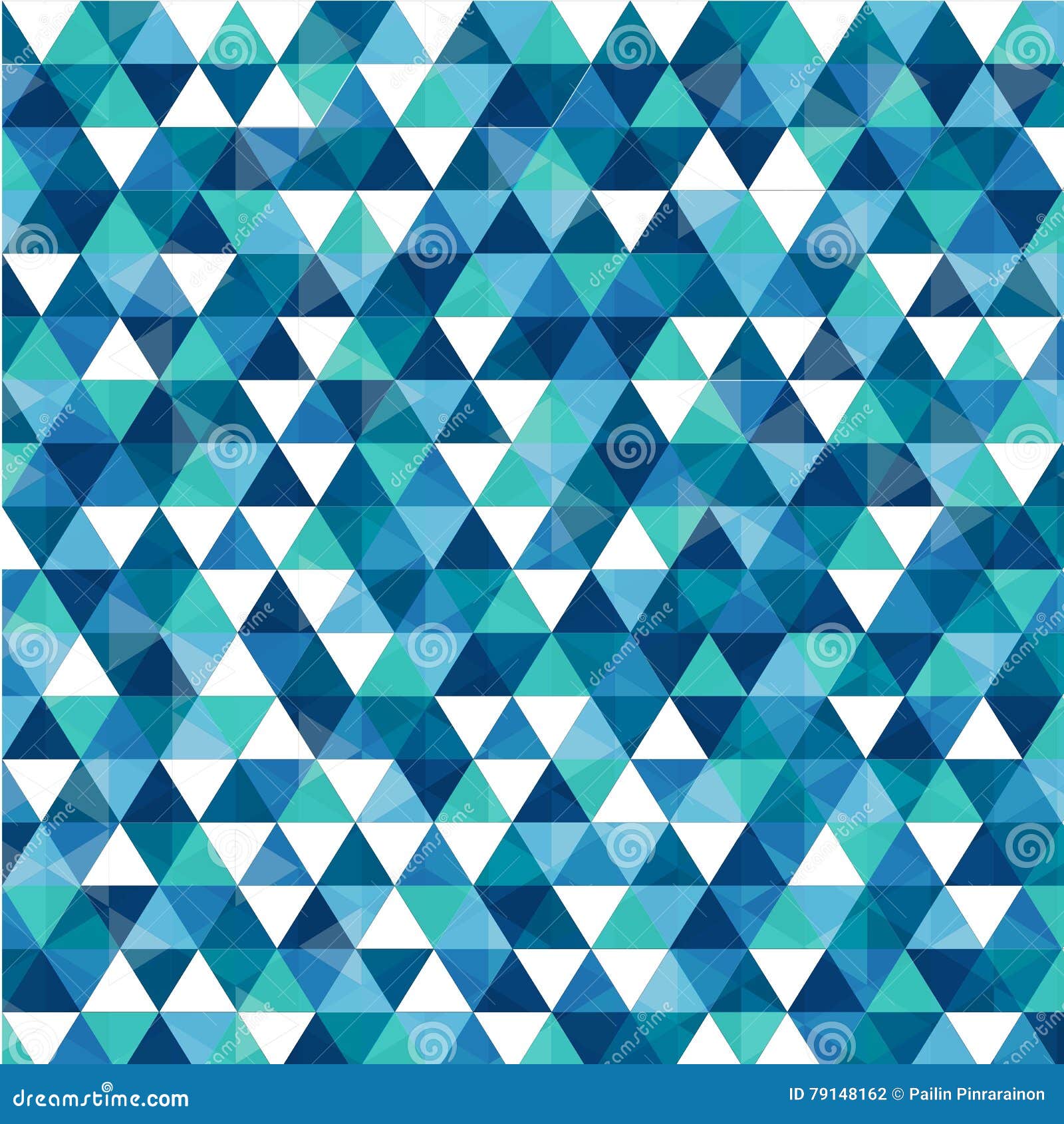 Triangle in Dark Blue Abstract Background Stock Illustration ...